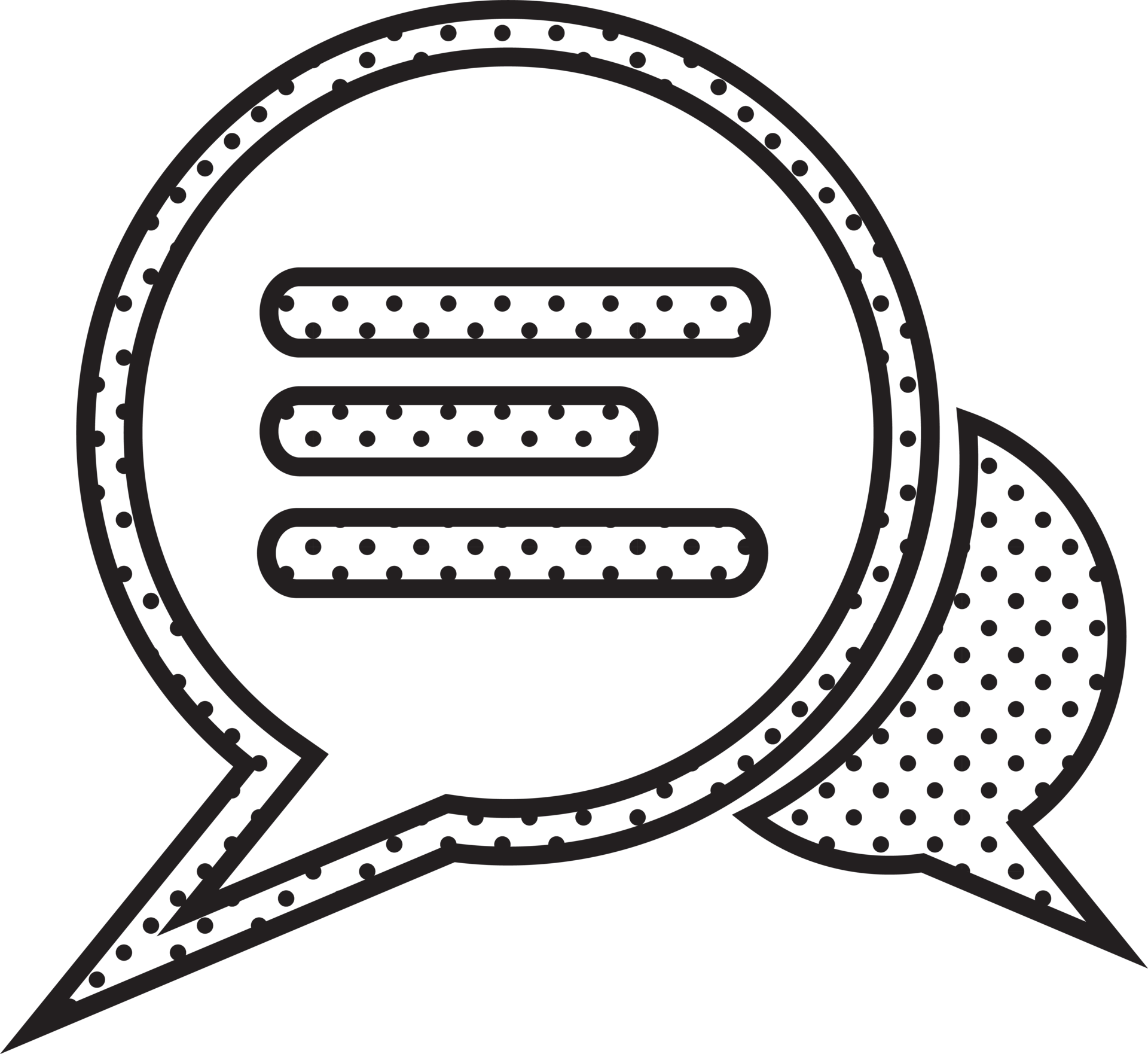 Speech Bubble Chat Icon Sign Design 9992548 Png