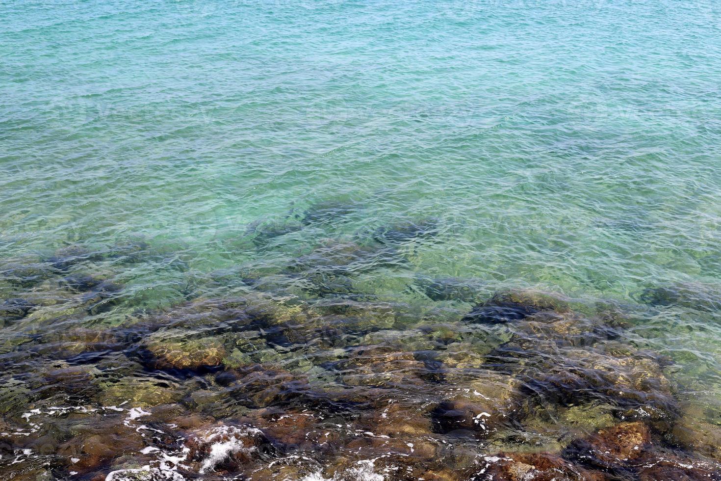 The color of sea water in shallow water. 9994715 Stock Photo at Vecteezy