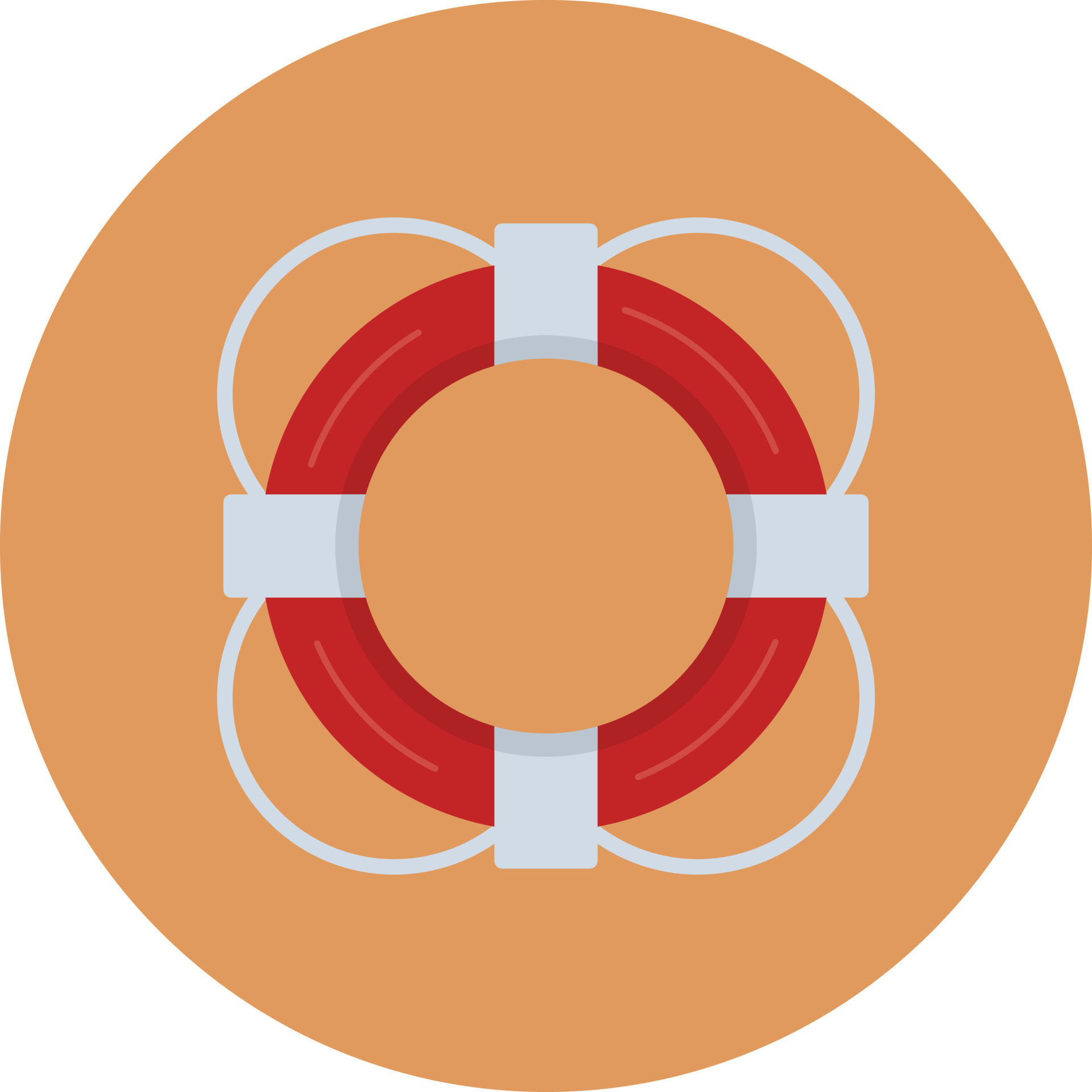 Life Ring Flat Circle Multicolor 9997992 Vector Art At Vecteezy