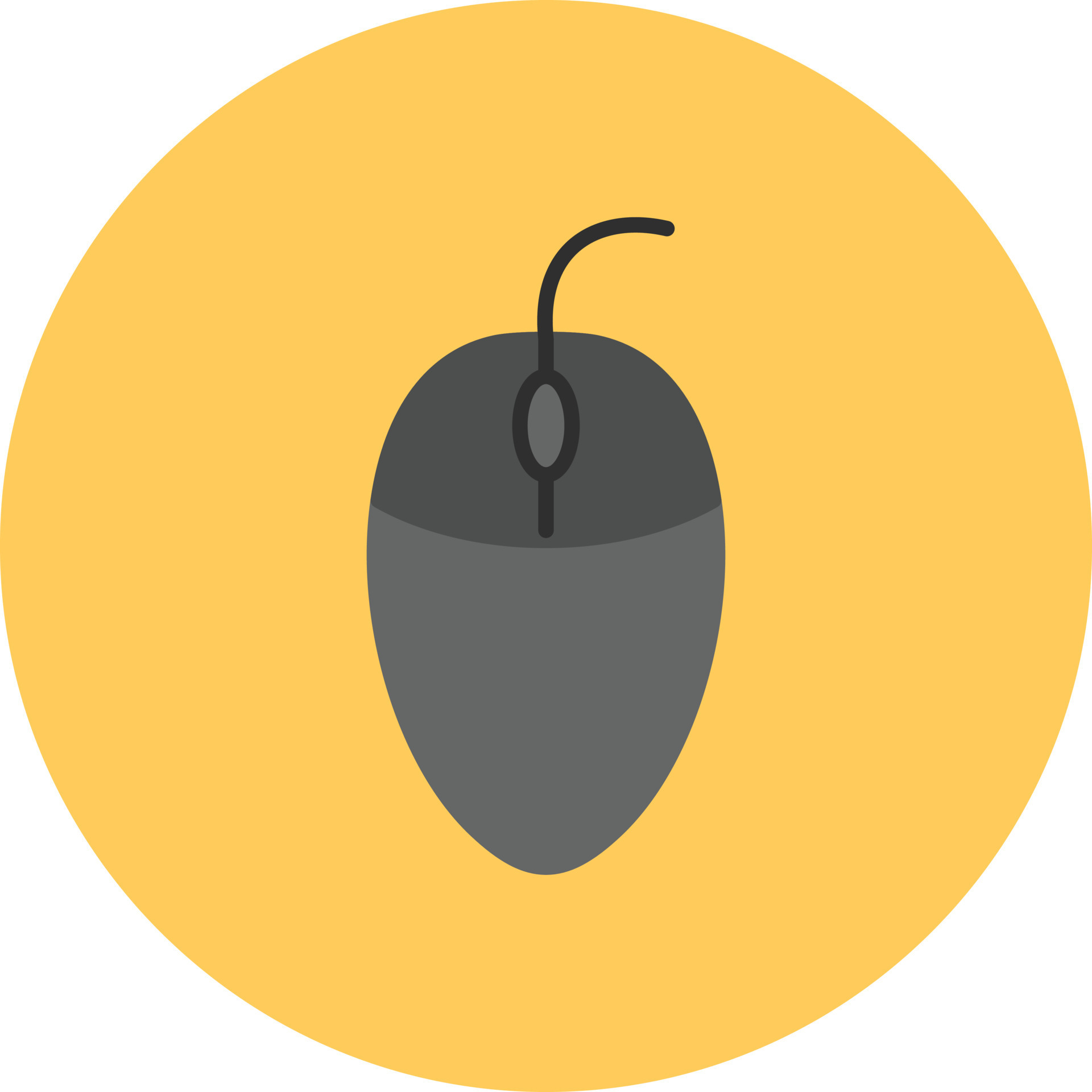 Mouse Flat Circle Multicolor 9998563 Vector Art at Vecteezy