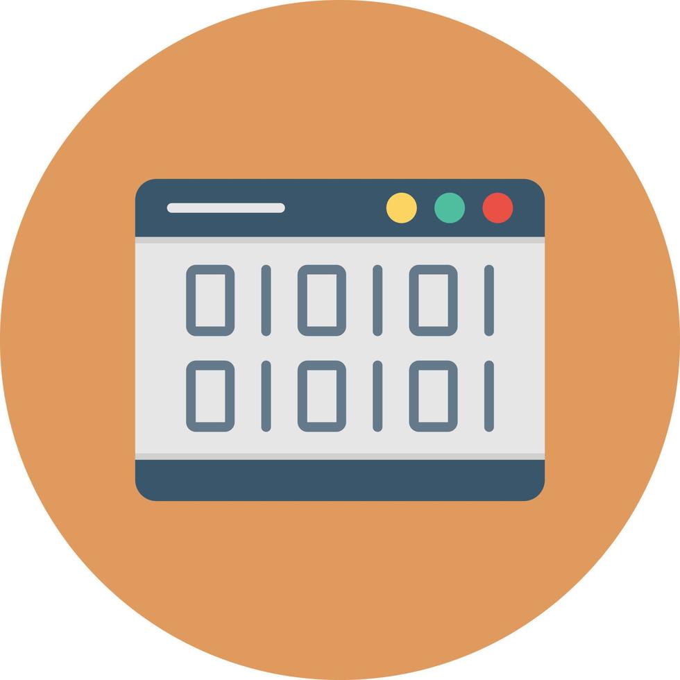 Coding Flat Circle Multicolor 10004206 Vector Art At Vecteezy