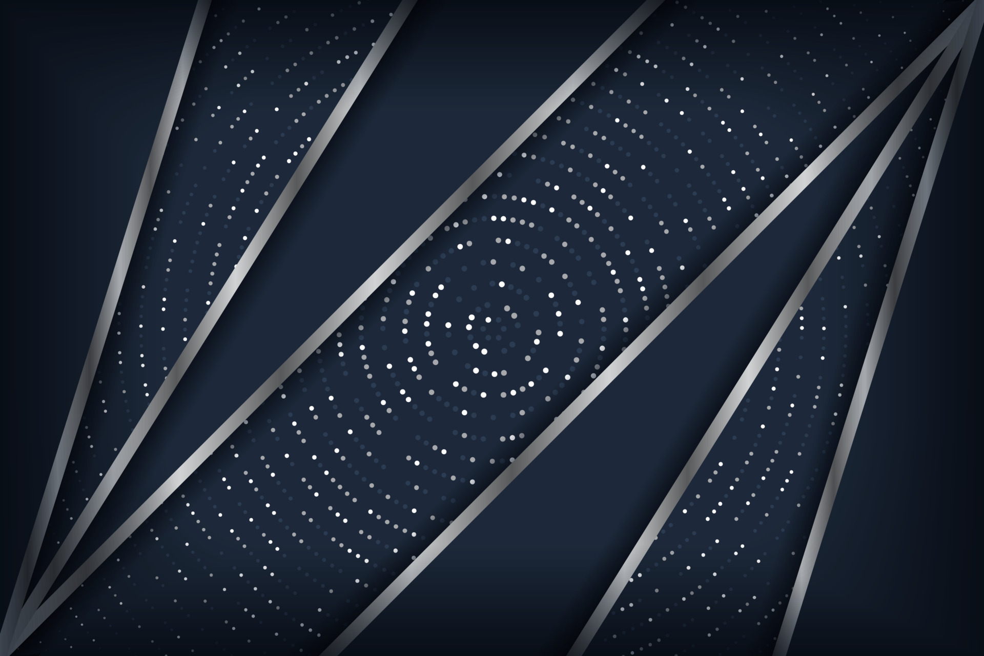 Dark Abstract Background Overlap Layers Texture With Grey And Arrow