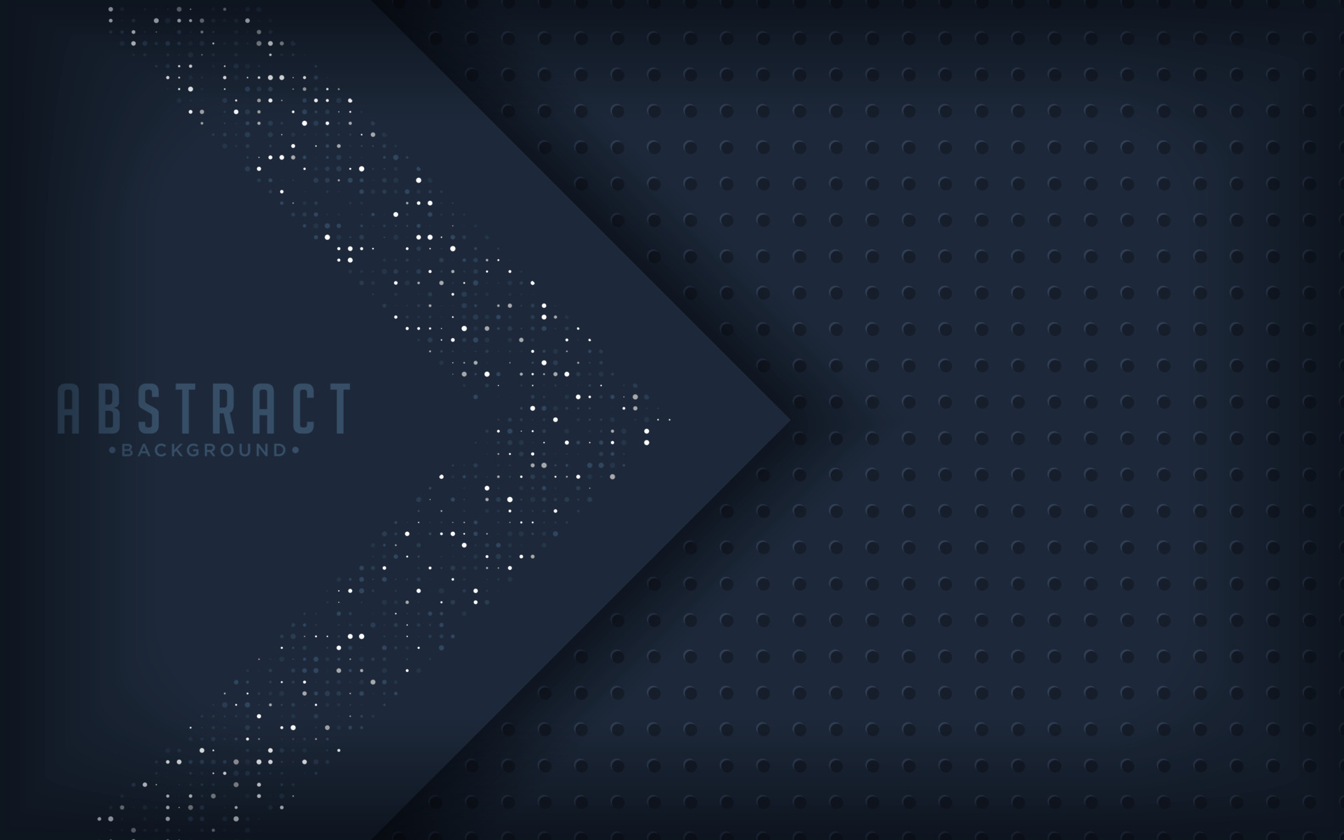 Dark Abstract Background Overlap Layers Texture With Grey And Arrow