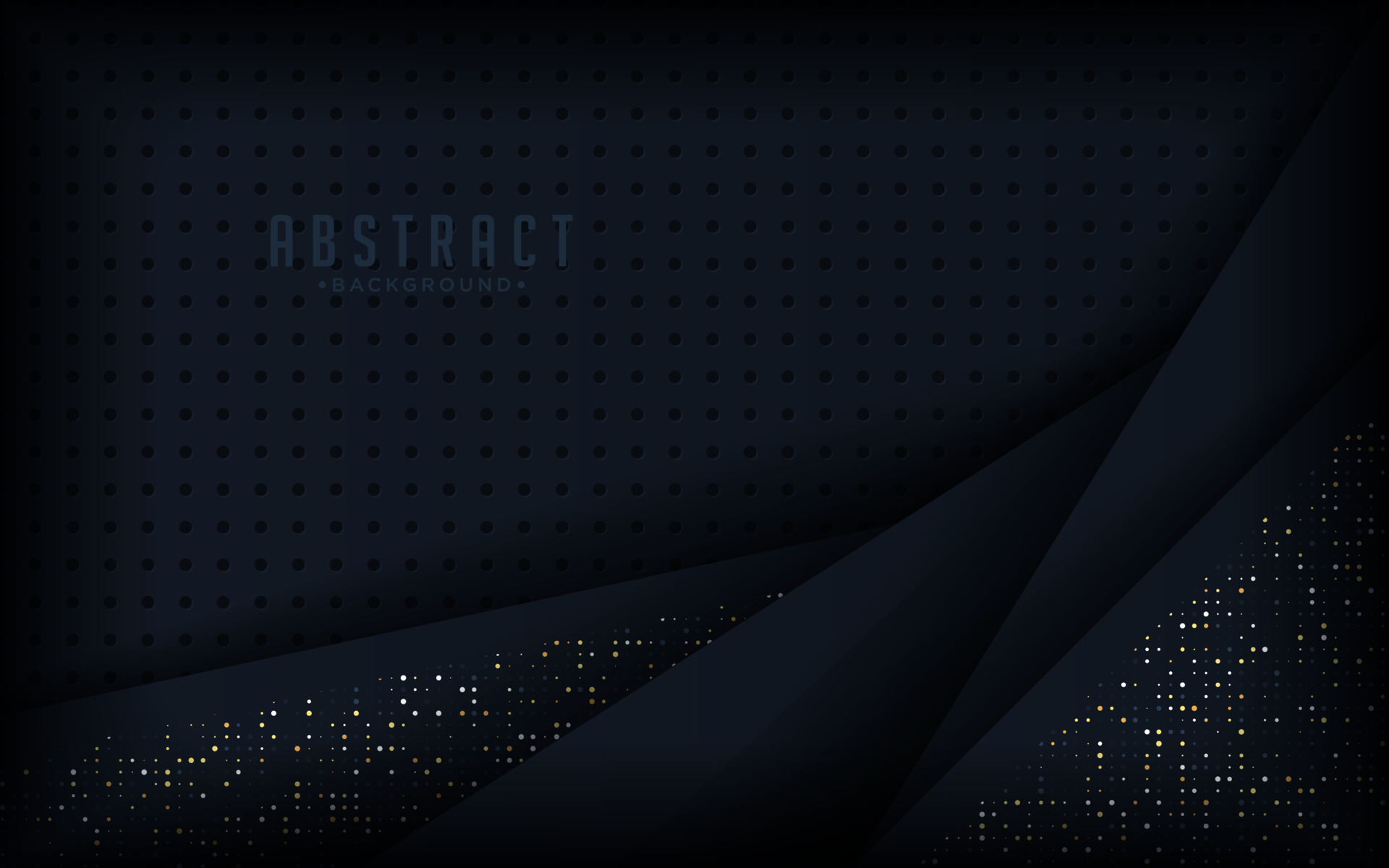 Dark Abstract Background Overlap Layers Texture With Grey And Arrow