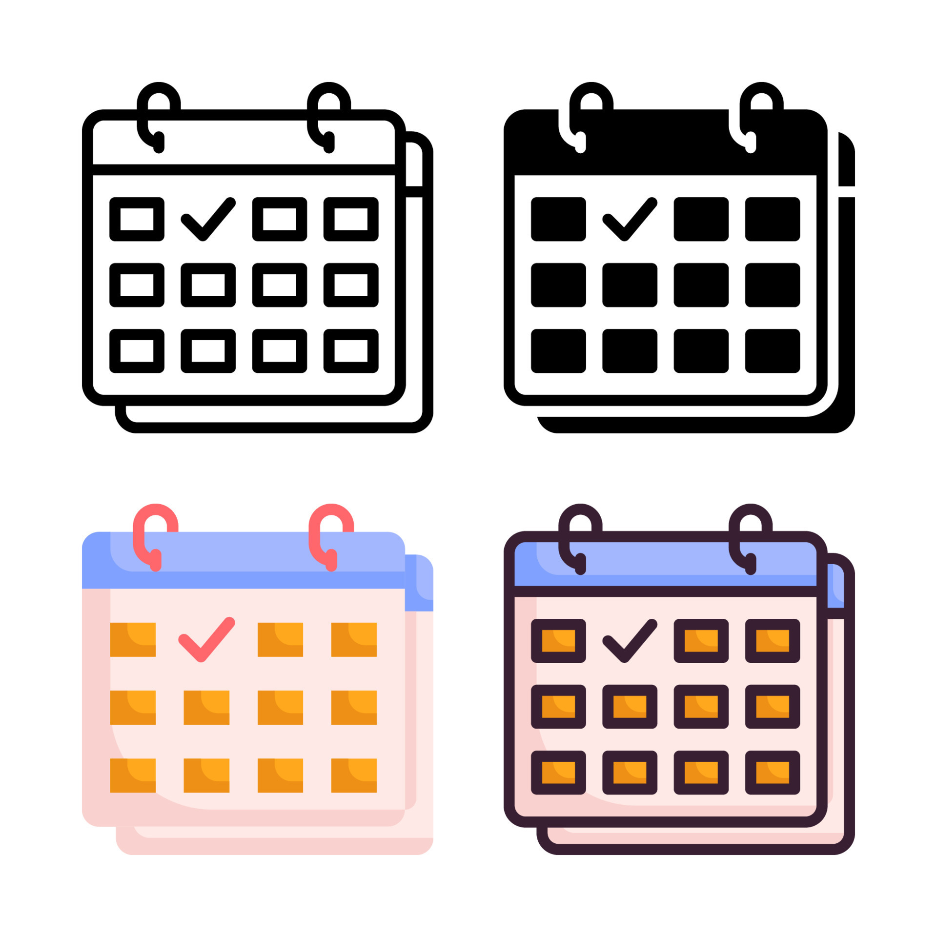 Timetable Icon Set Style Collection 10008843 Vector Art at Vecteezy Timetable Icon Set Style Collection 10008843 Vector Art at Vecteezy
