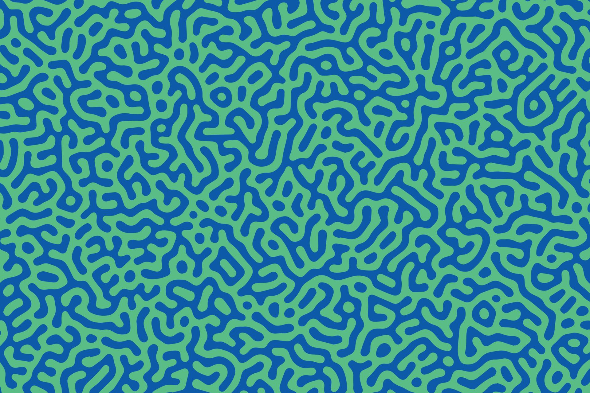 Turing pattern. Textures common in nature such as stripes and spots ...