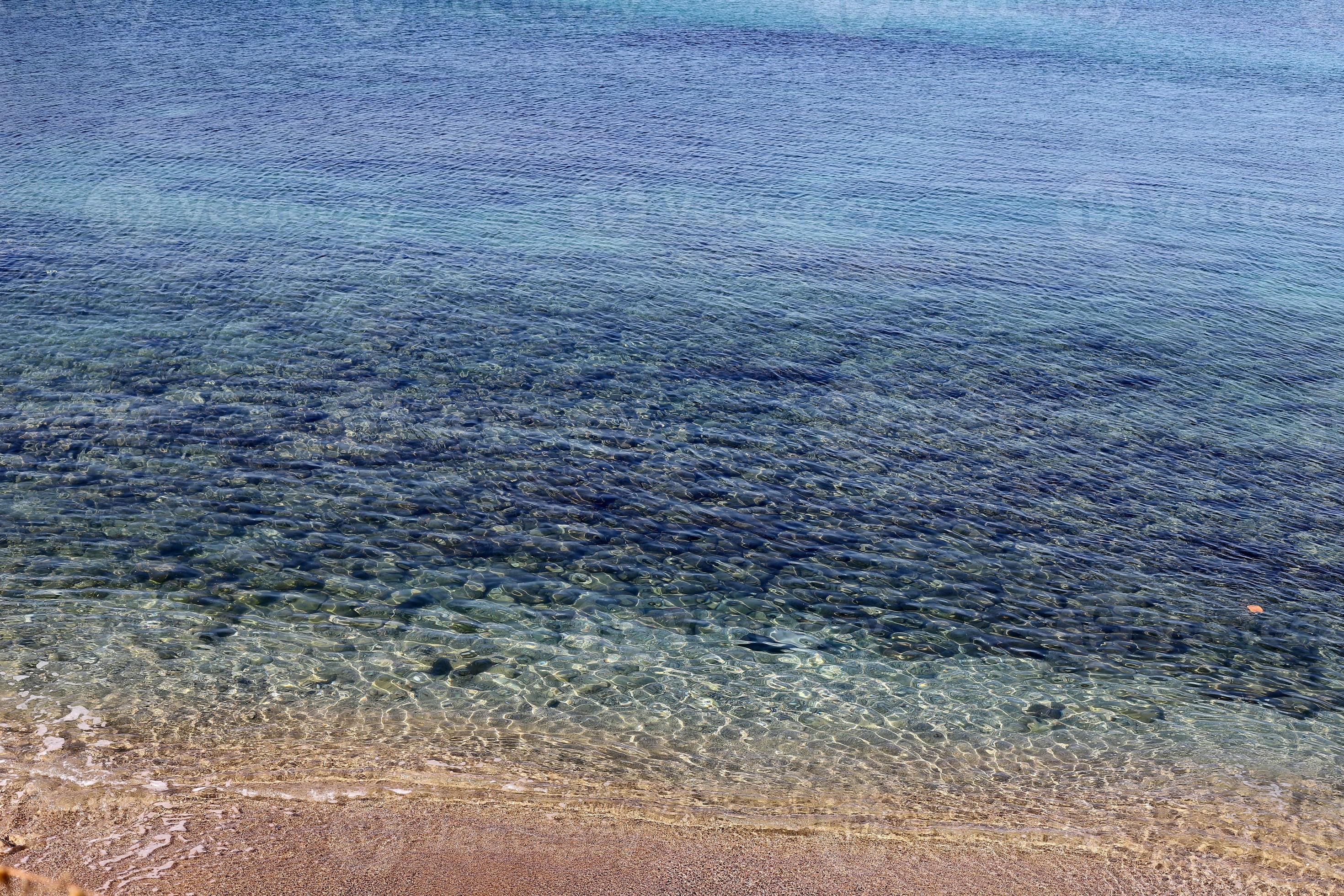 The color of sea water in shallow water. 10009844 Stock Photo at Vecteezy