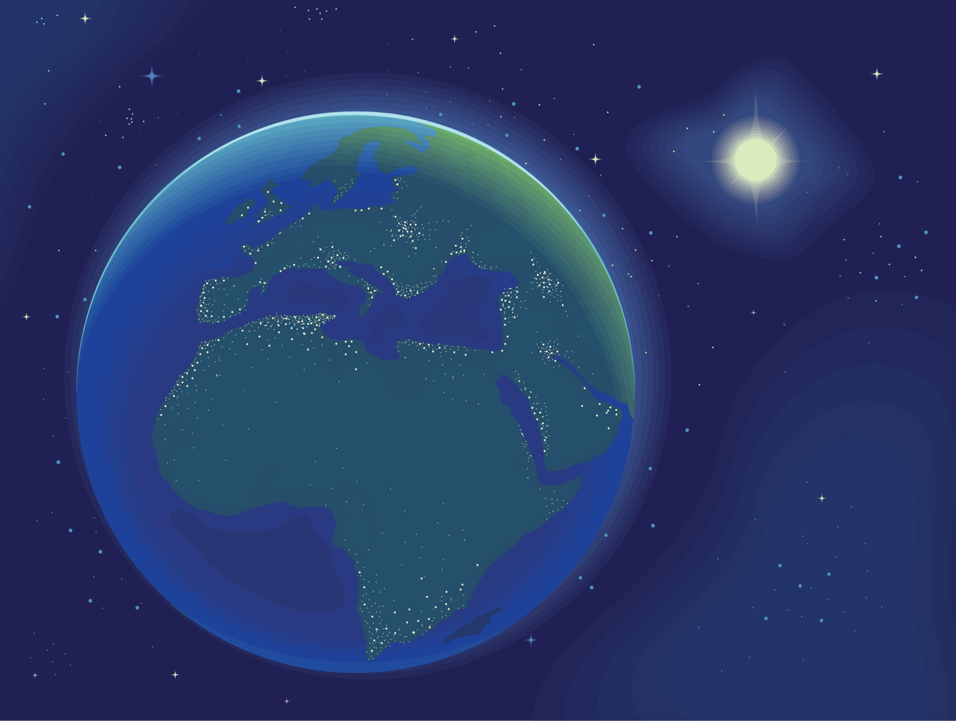 earth space sun 10009967 Vector Art at Vecteezy earth space sun 10009967 Vector Art at Vecteezy