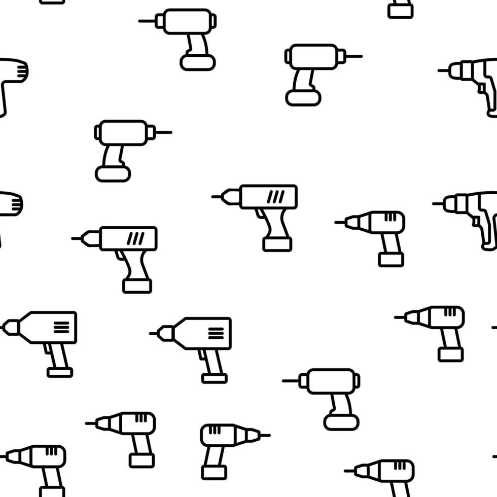 Drilling Equipment Vector Seamless Pattern 10019302 Vector Art at Vecteezy