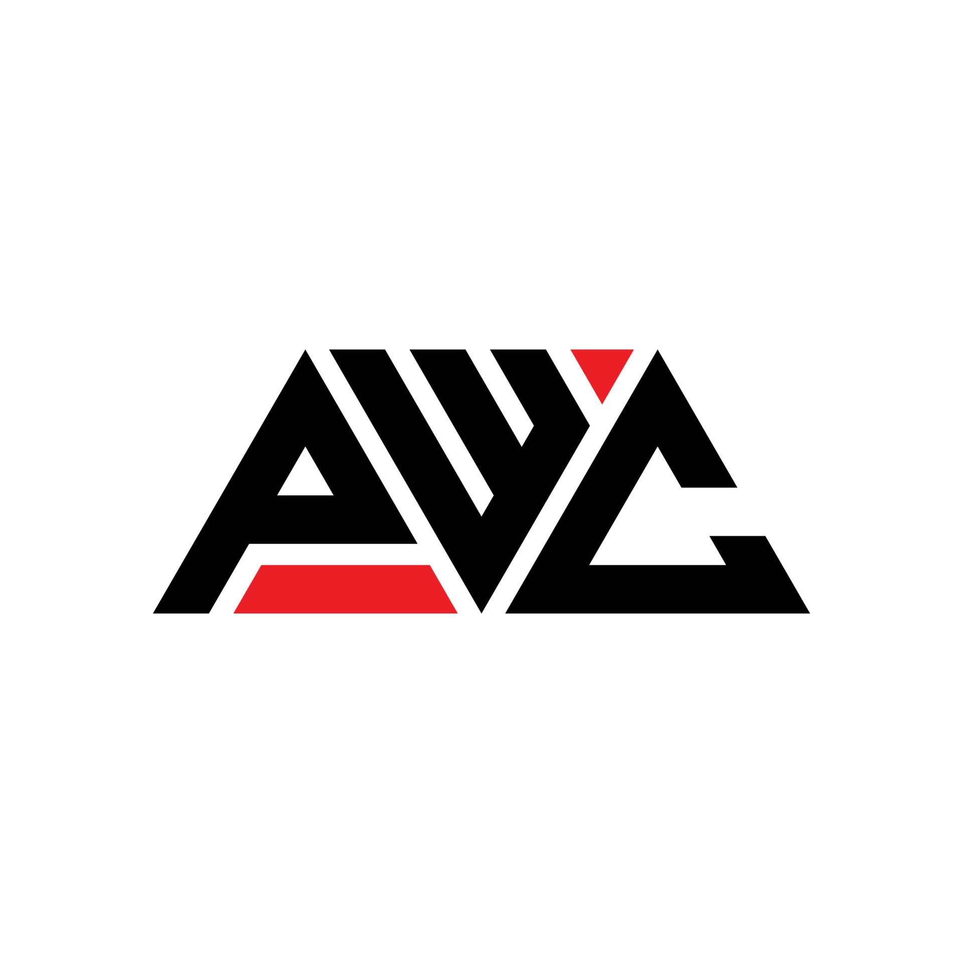 PWC triangle letter logo design with triangle shape. PWC triangle logo ... PWC triangle letter logo design with triangle shape. PWC triangle logo ...