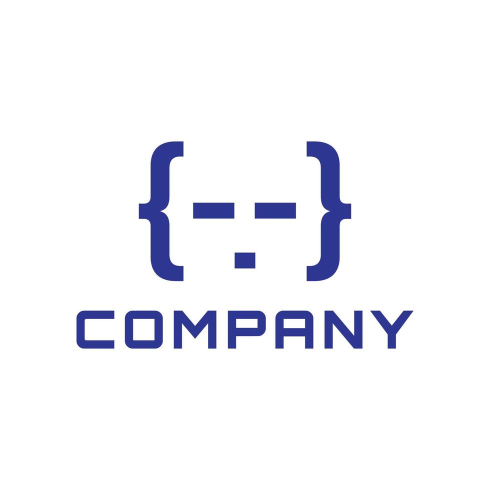 Modern Robot Code Logo Design 10030152 Vector Art At Vecteezy
