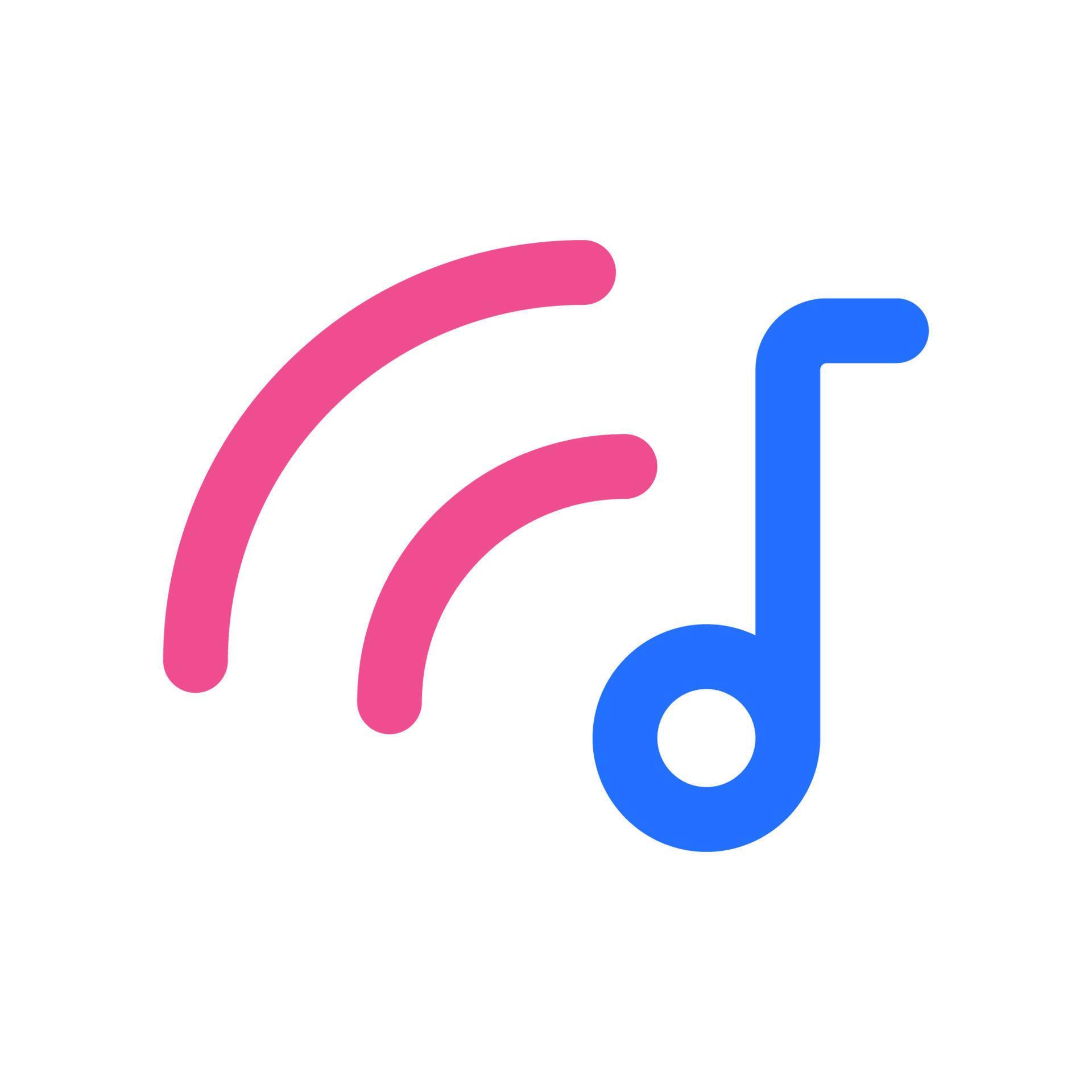 Sound Wave Icon with Two Tone Color 10030279 Vector Art at Vecteezy