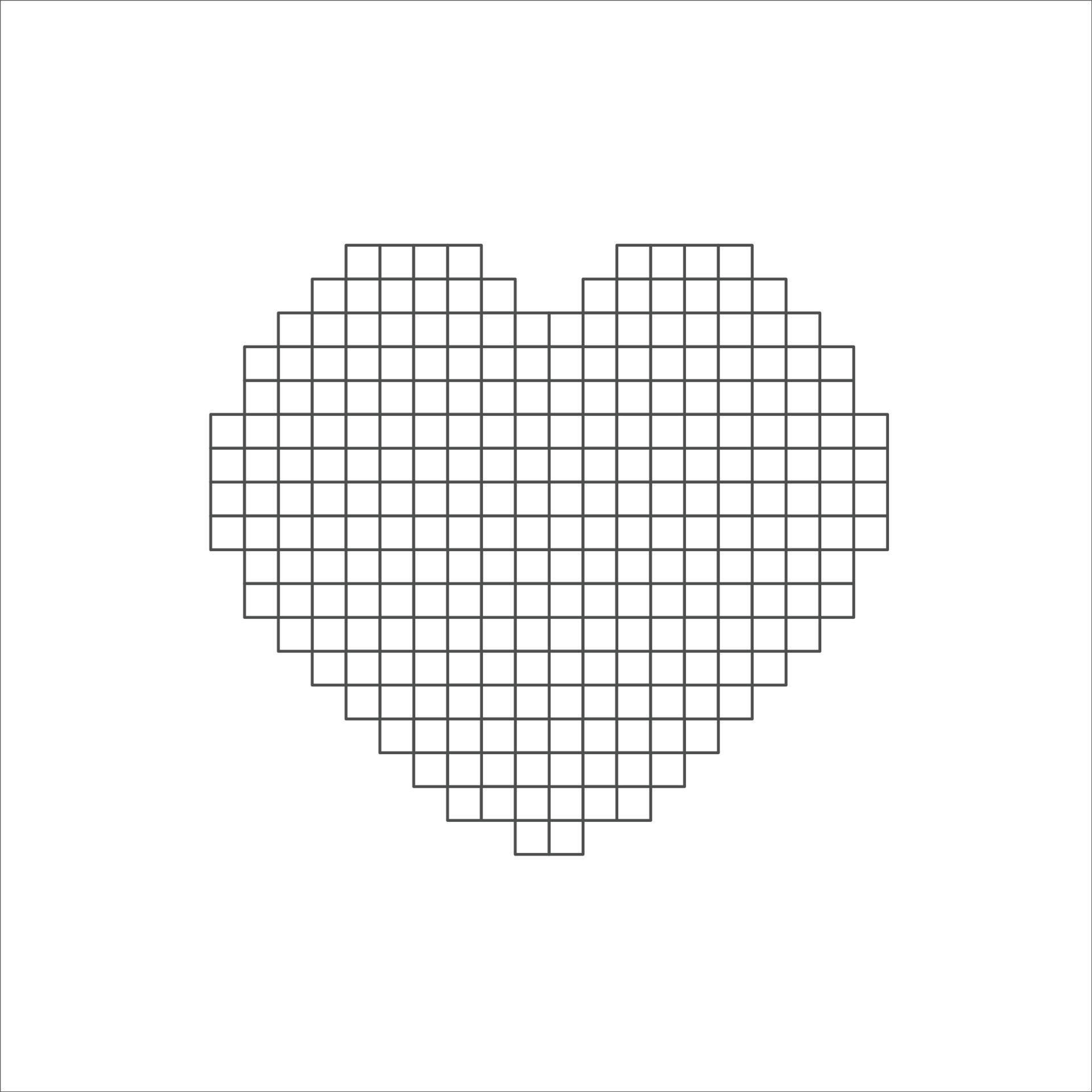 Vector Pixel Art Heart On White Background 10031244 Vector Art At Vecteezy 3806