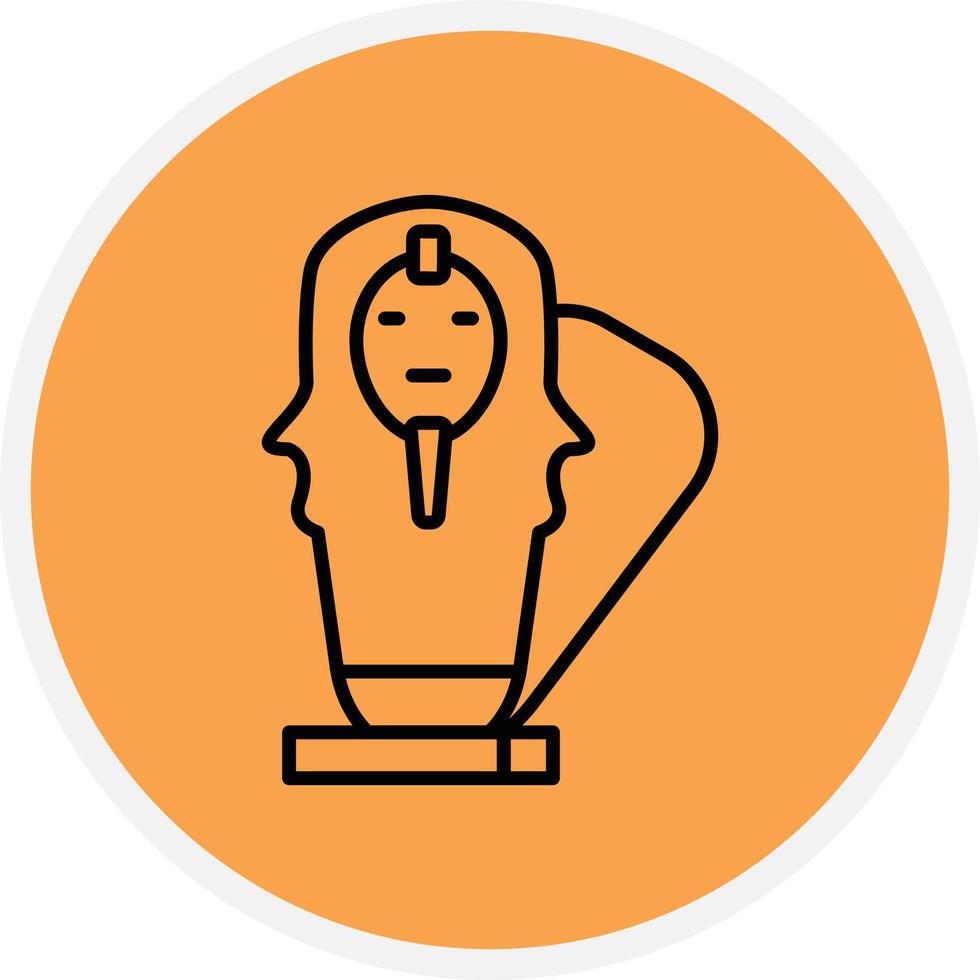 Sarcophagus Line Circle 10032899 Vector Art at Vecteezy