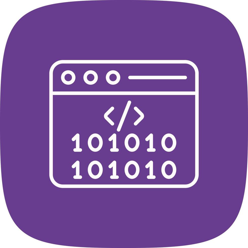 Coding Line Round Corner 10034940 Vector Art at Vecteezy