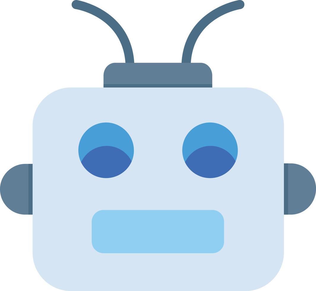 Robot Vector Flat Icon 10035652 Vector Art at Vecteezy