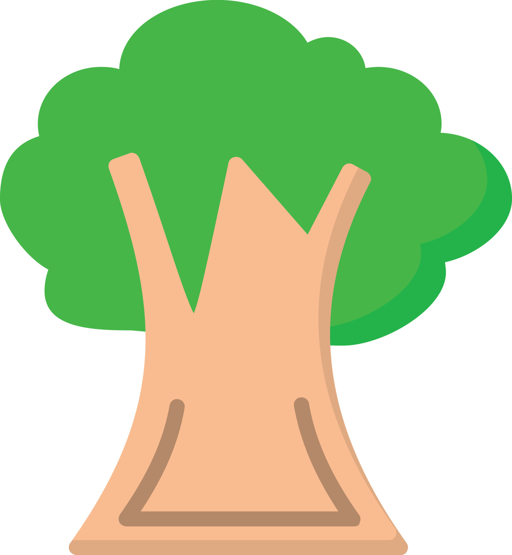 Tree Flat Icon 10036184 Vector Art at Vecteezy