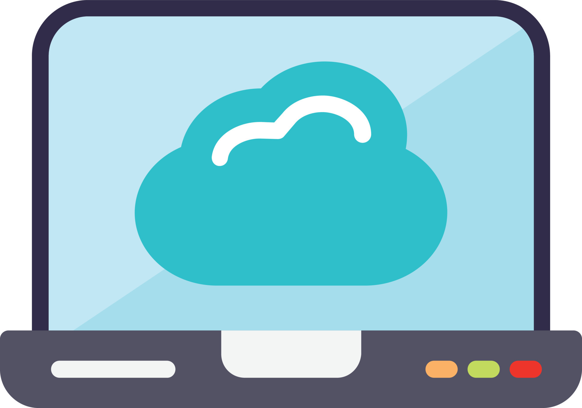 Cloud Vector Flat Icon 10036227 Vector Art at Vecteezy Cloud Vector Flat Icon 10036227 Vector Art at Vecteezy
