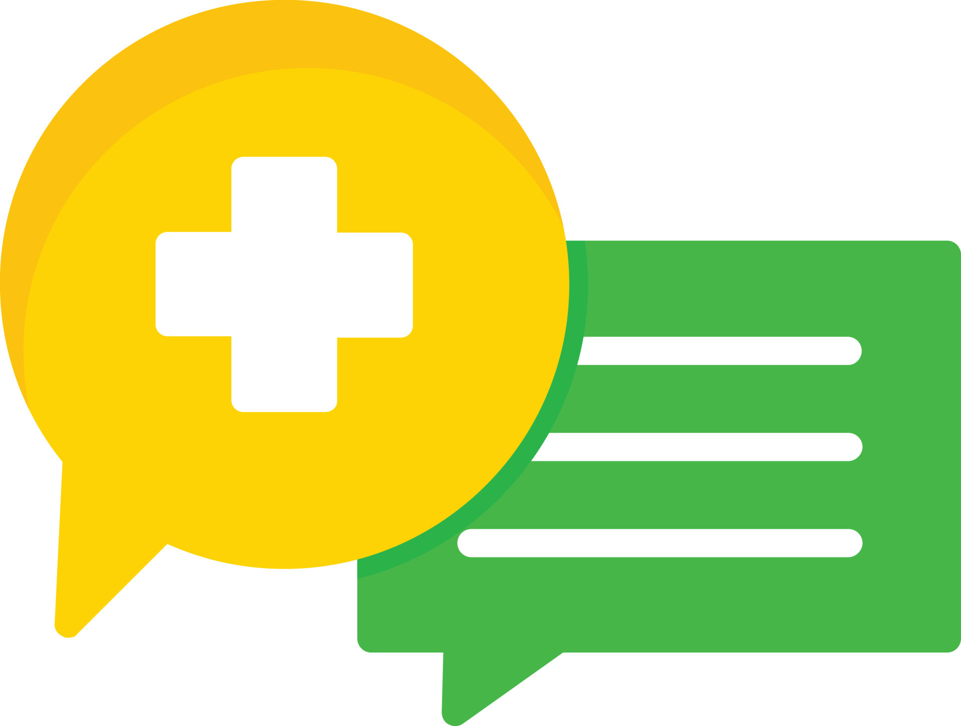 Message Flat Icon 10037351 Vector Art at Vecteezy