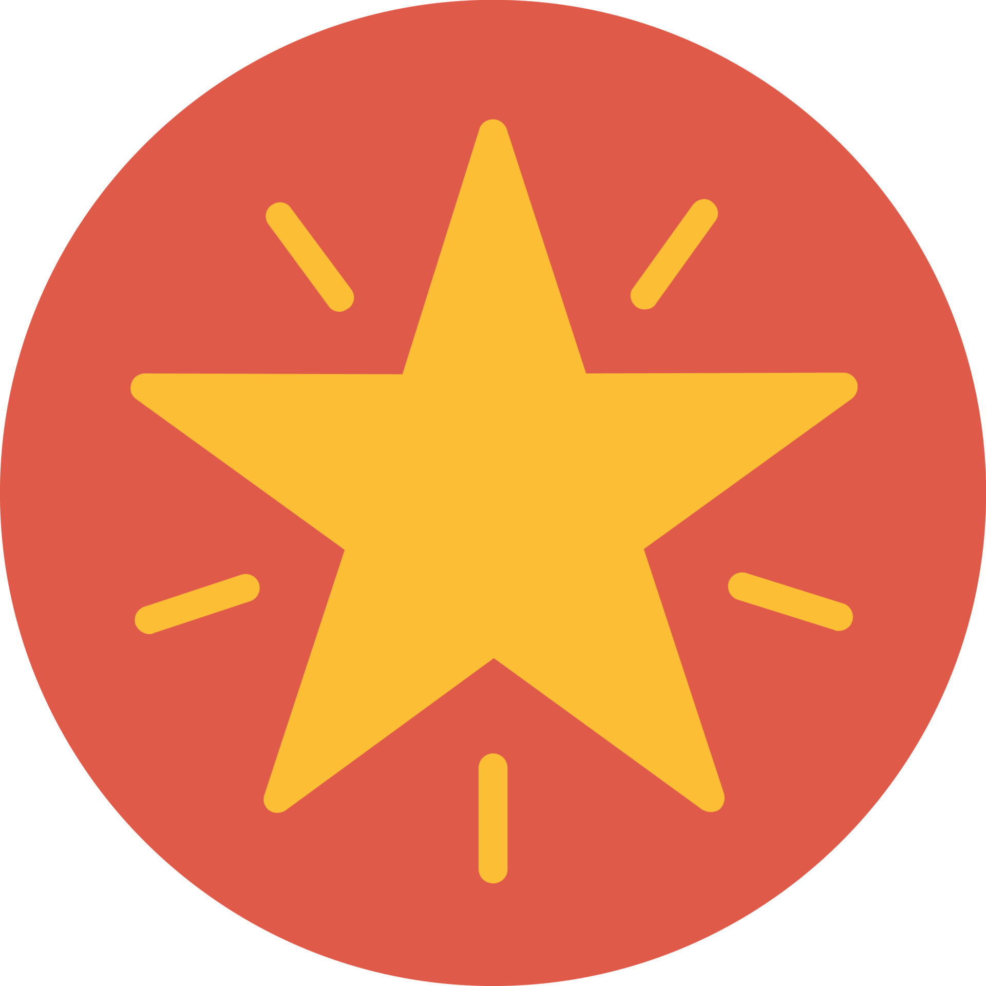 Star Flat Icon 10037369 Vector Art at Vecteezy