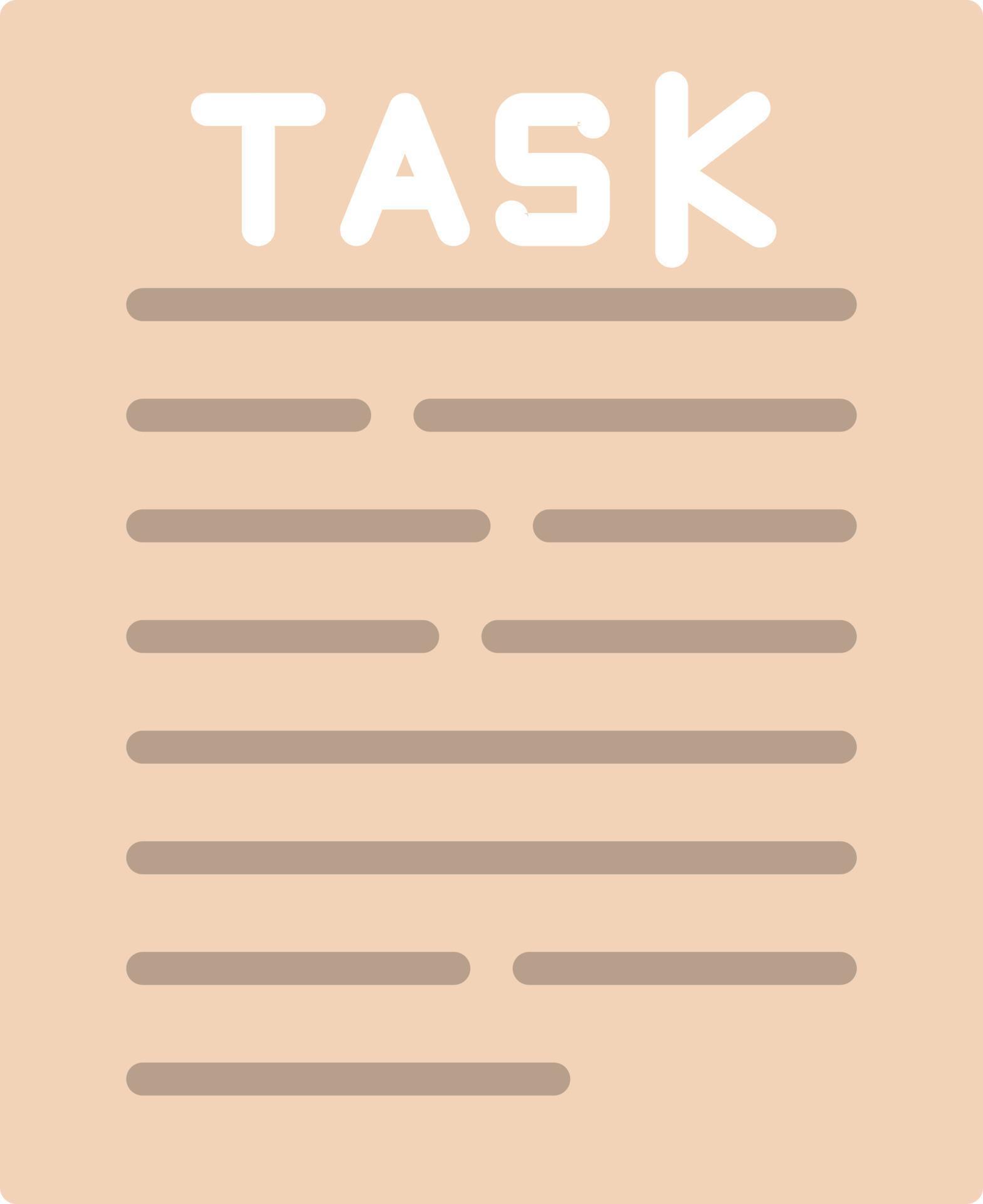 Task Flat Icon 10037521 Vector Art at Vecteezy