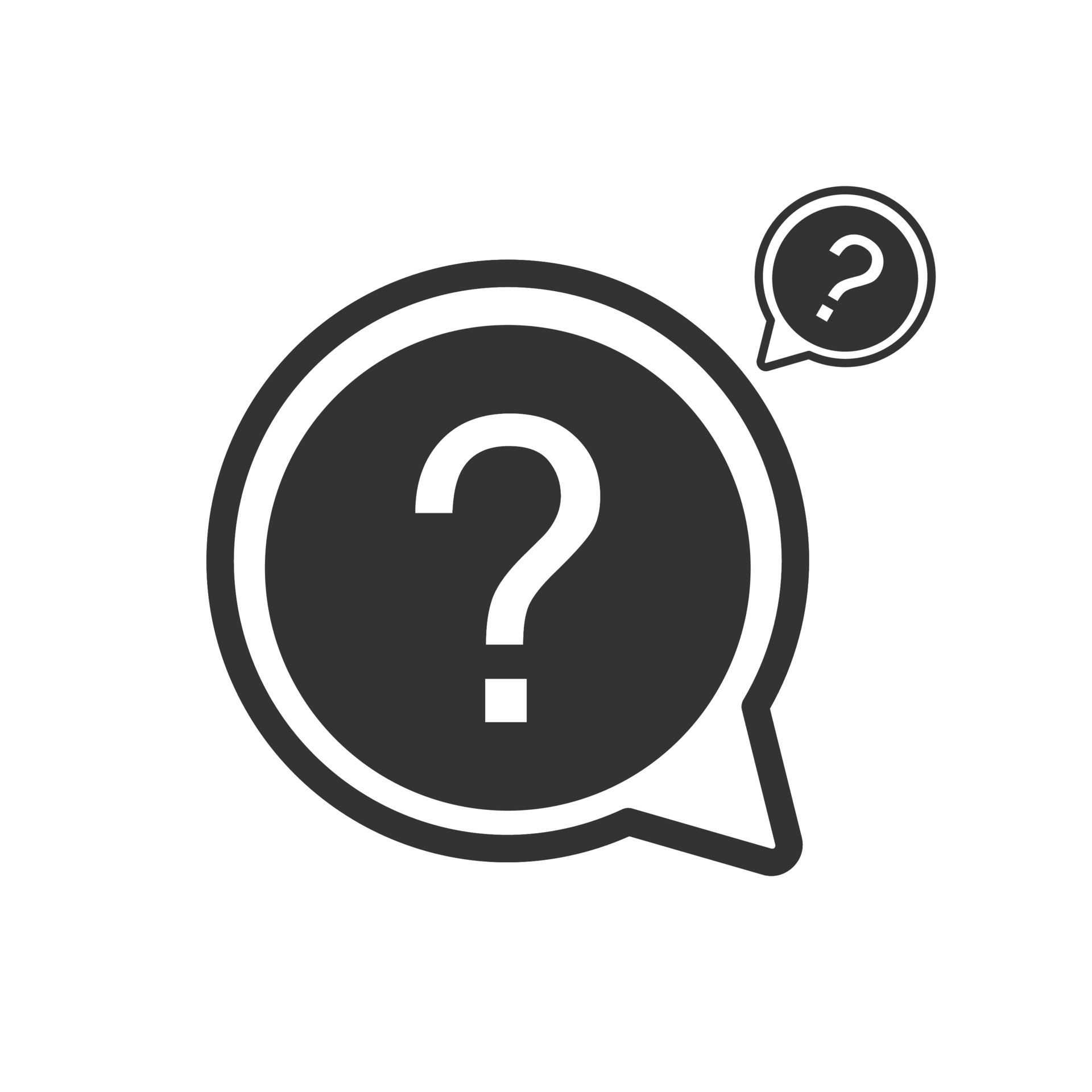 FAQ Vector Icon with grey color. FAQ illustration vector isolated in ... FAQ Vector Icon with grey color. FAQ illustration vector isolated in ...