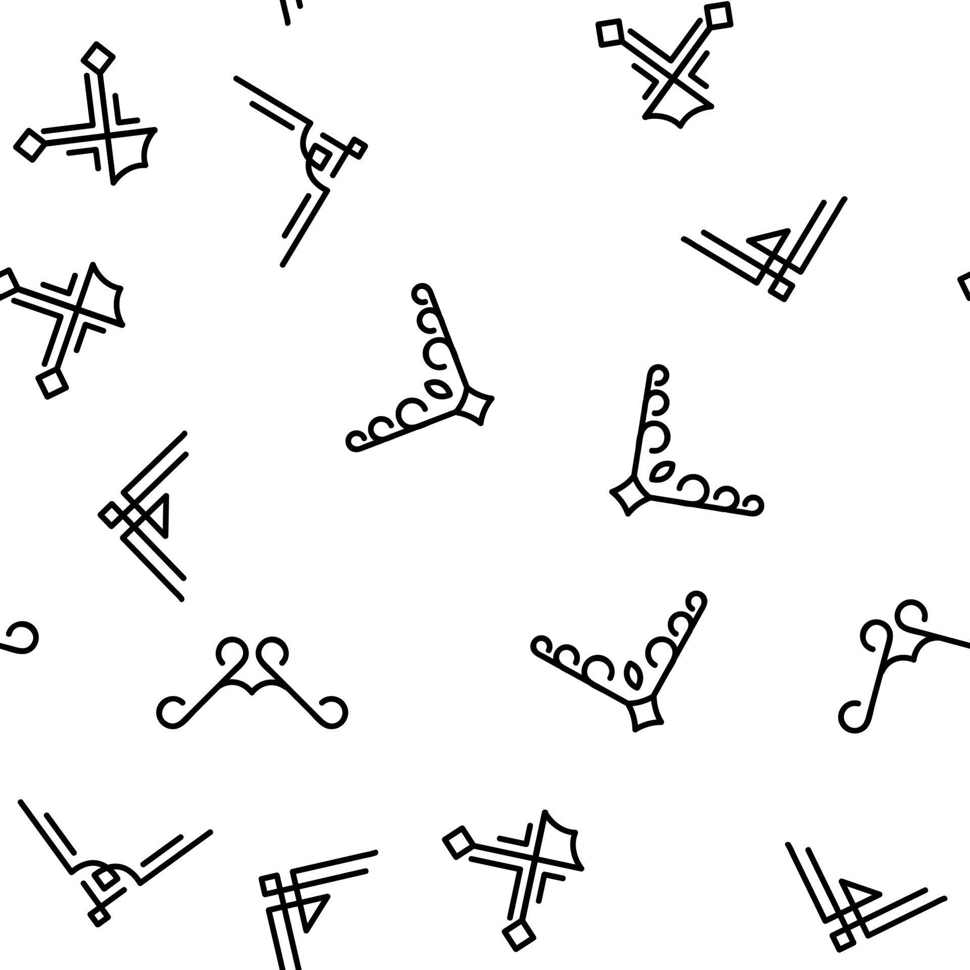 Corner Border Vector Seamless Pattern 10043156 Vector Art at Vecteezy