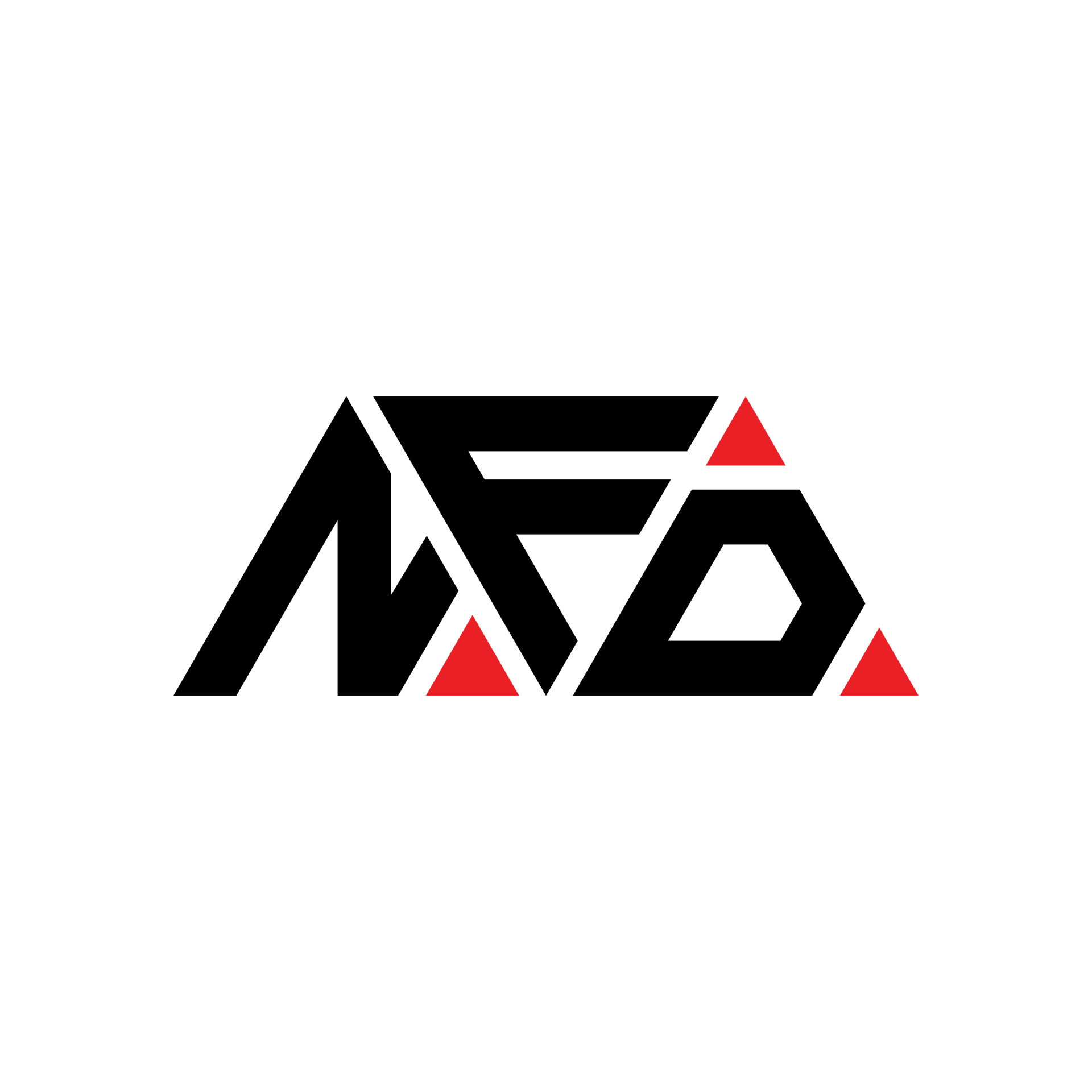 NFD triangle letter logo design with triangle shape. NFD triangle logo ... NFD triangle letter logo design with triangle shape. NFD triangle logo ...