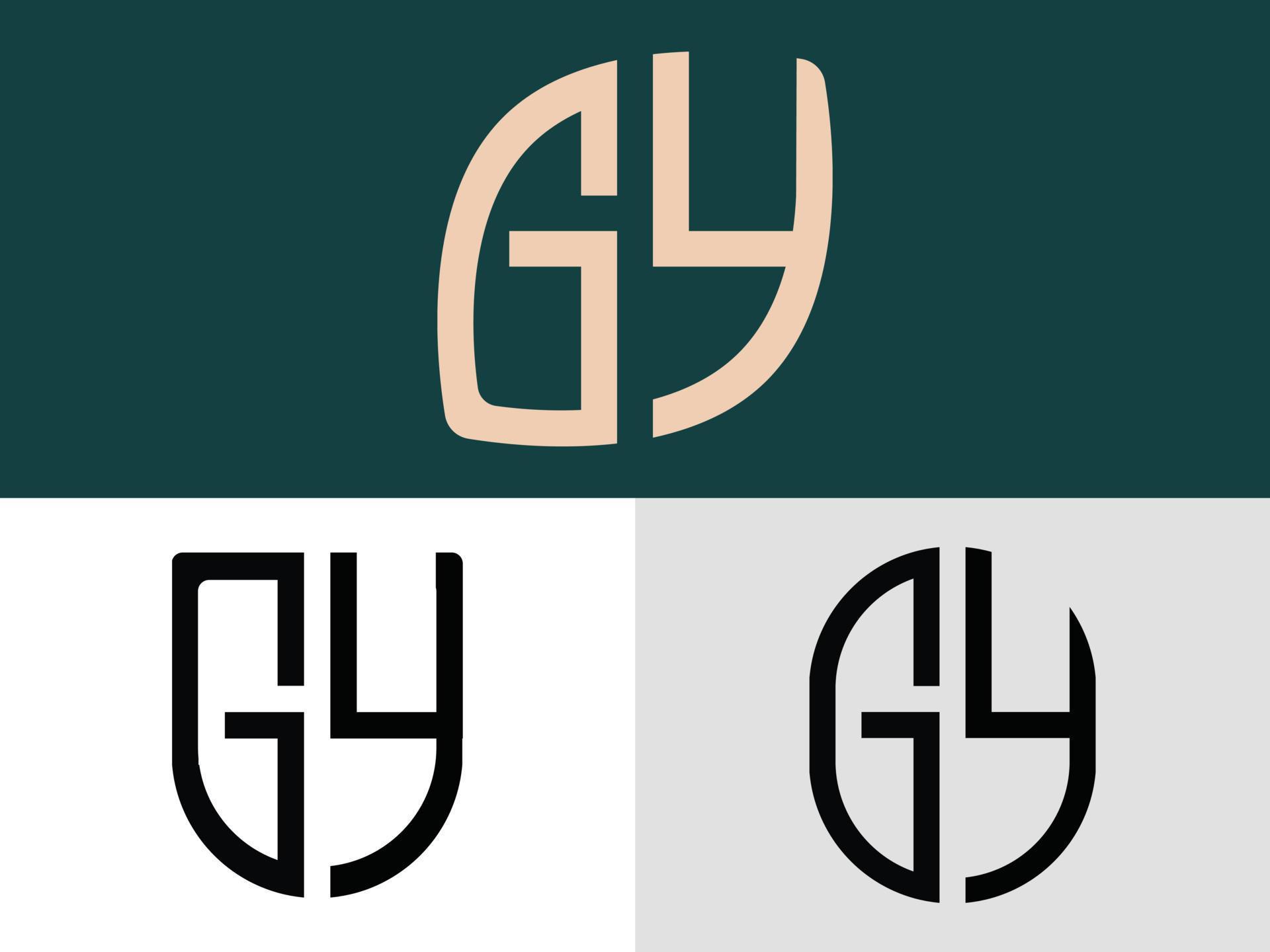 Creative Initial Letters GY Logo Designs Bundle. 10048150 Vector Art at ... Creative Initial Letters GY Logo Designs Bundle. 10048150 Vector Art at ...