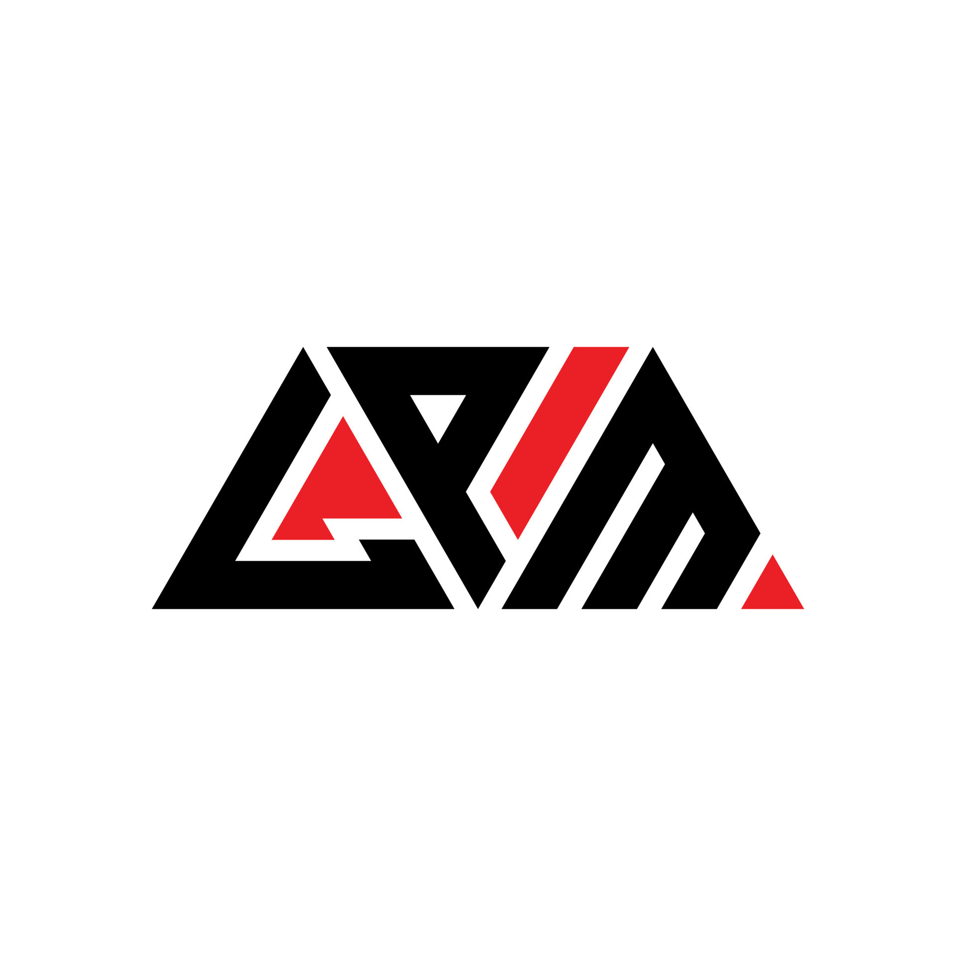 Lpm Triangle Letter Logo Design With Triangle Shape Lpm Triangle Logo Design Monogram Lpm