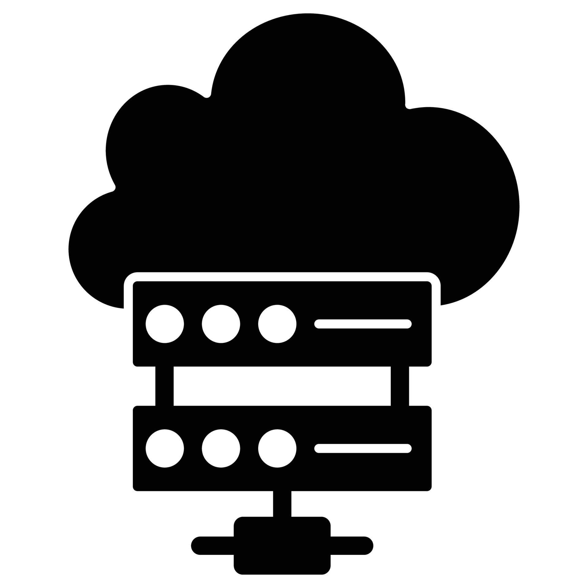 Server Hosting Which Can Easily Modify Or Edit 10053641 Vector Art At