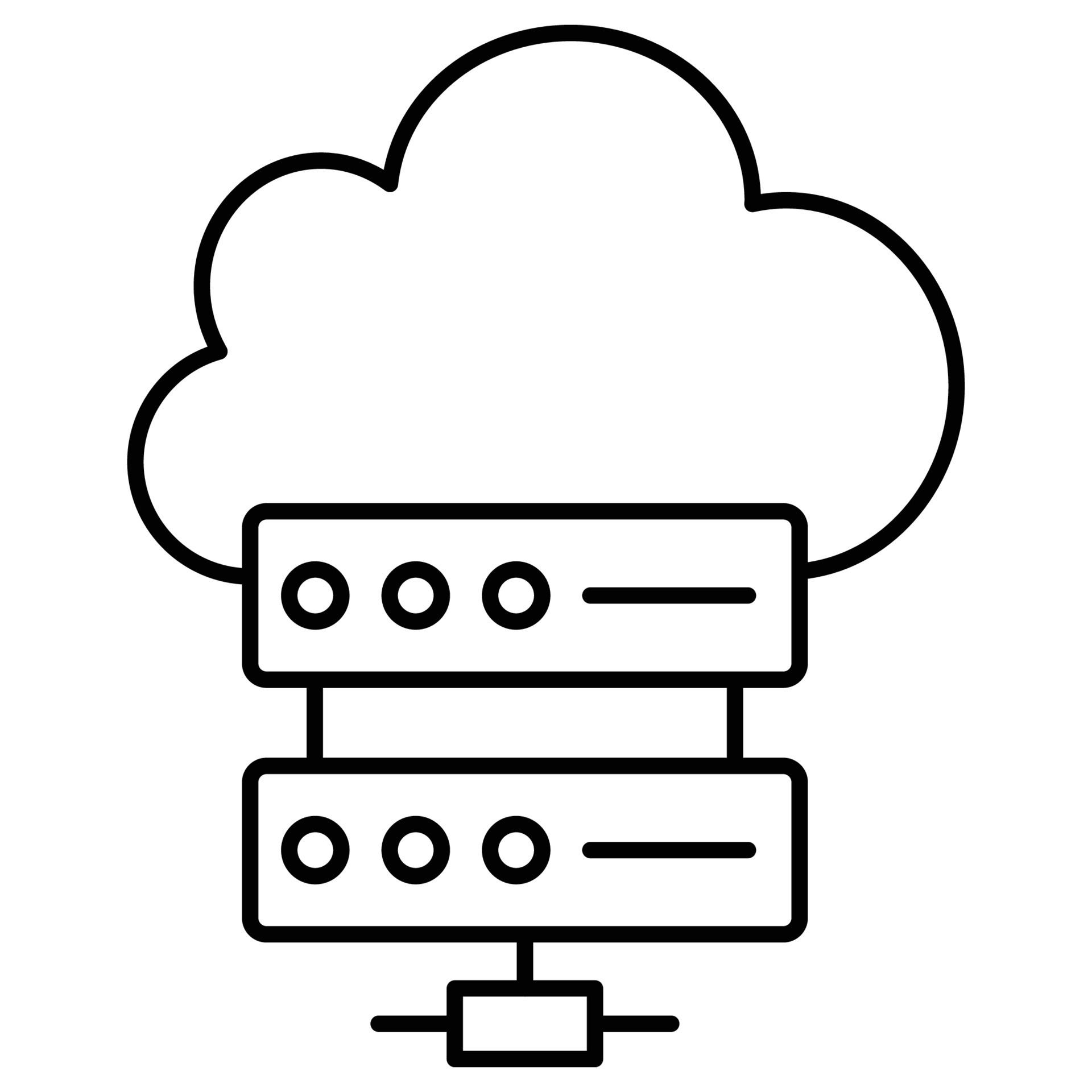 Server Hosting Which Can Easily Modify Or Edit 10053879 Vector Art At