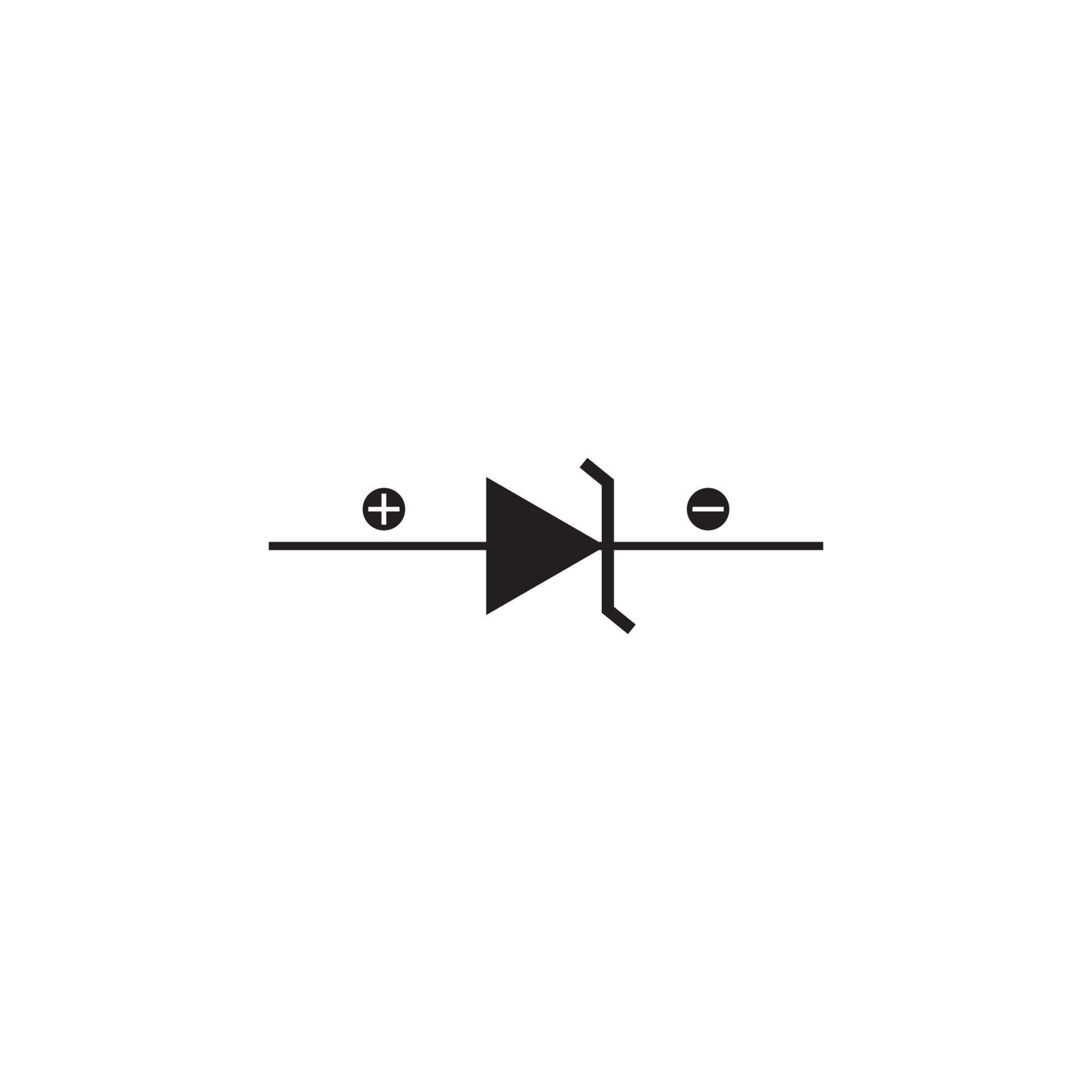 Diode icon. vector illustration template design 10059203 Vector Art at ...