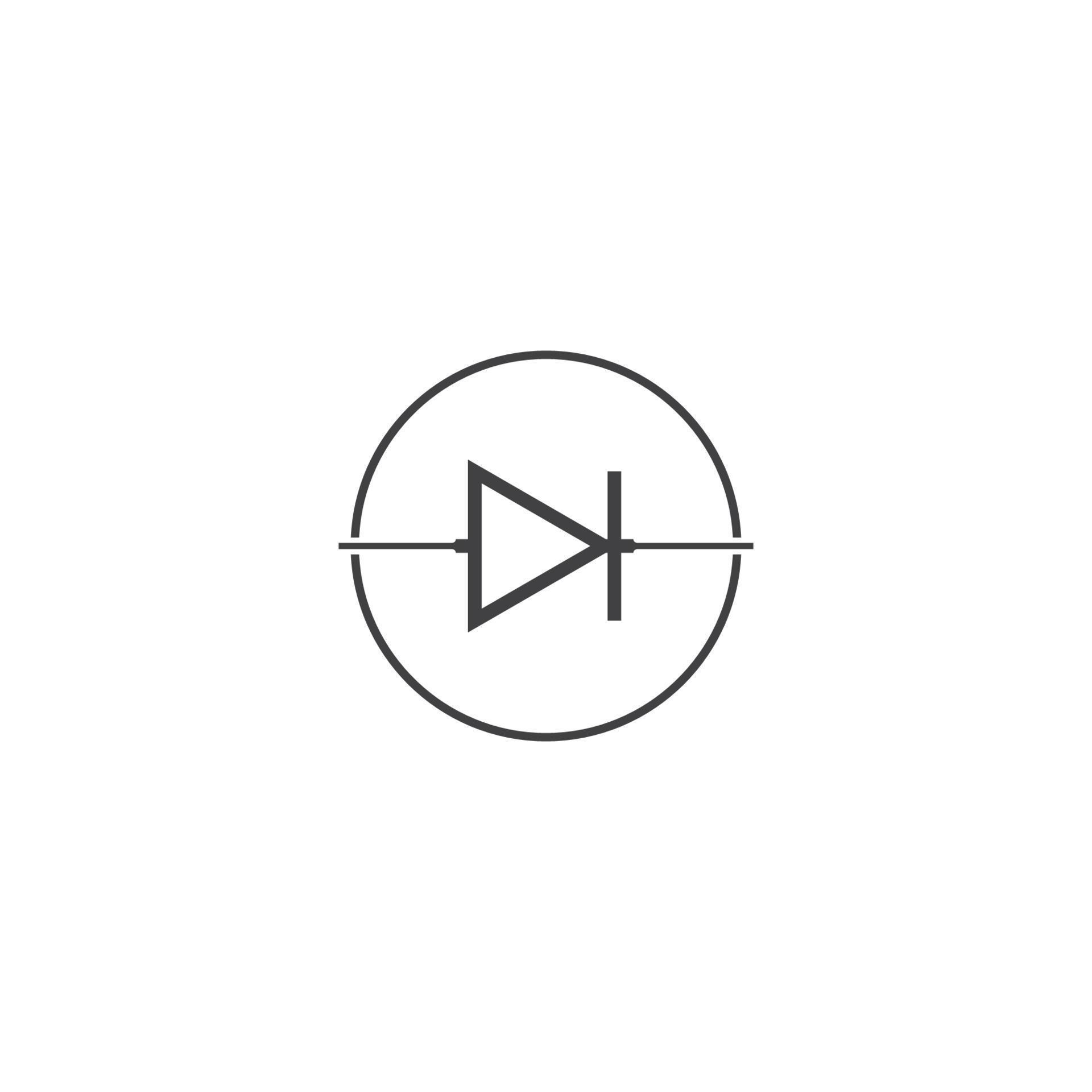 Diode icon. vector illustration template design 10059639 Vector Art at ...