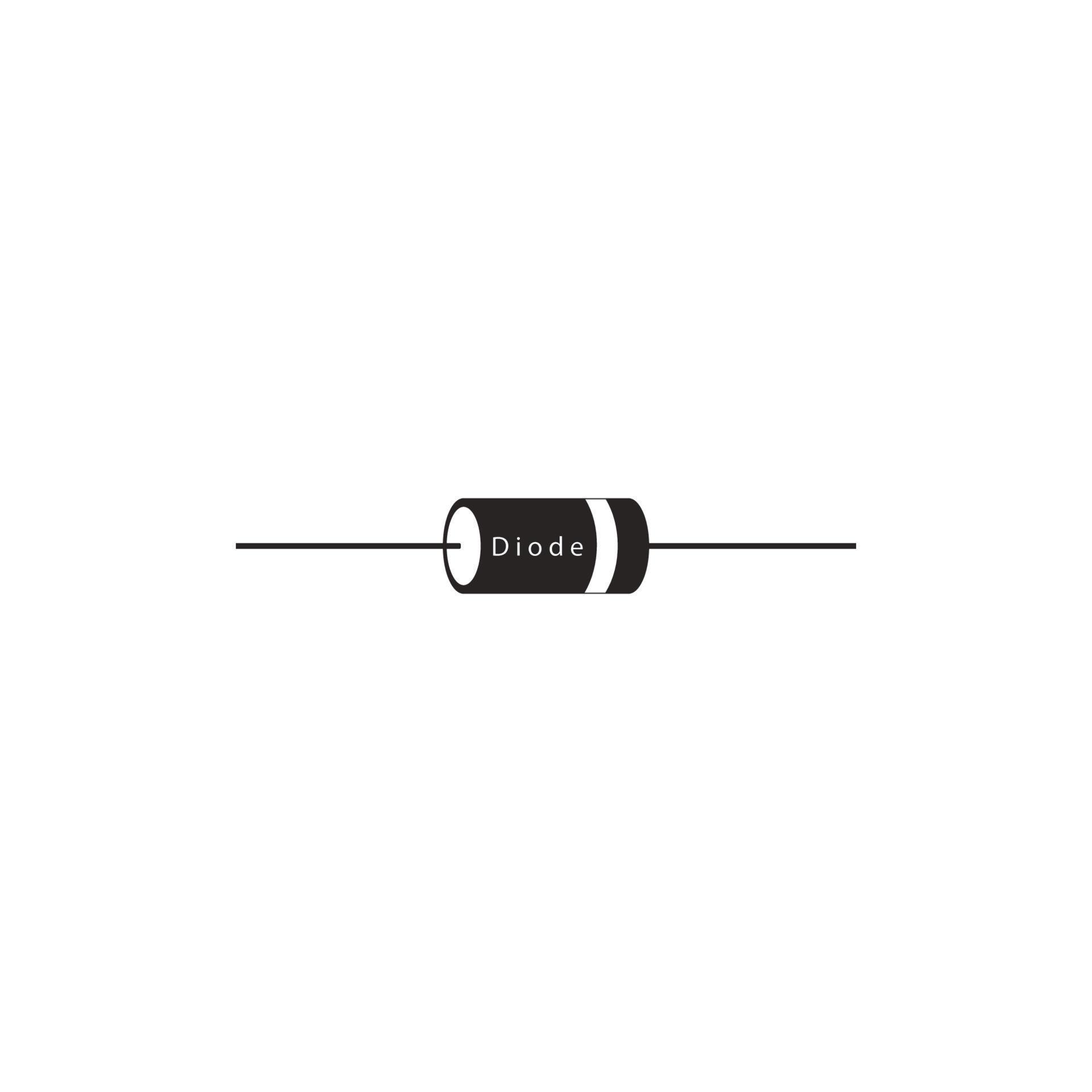 Diode icon. vector illustration template design 10060471 Vector Art at ...