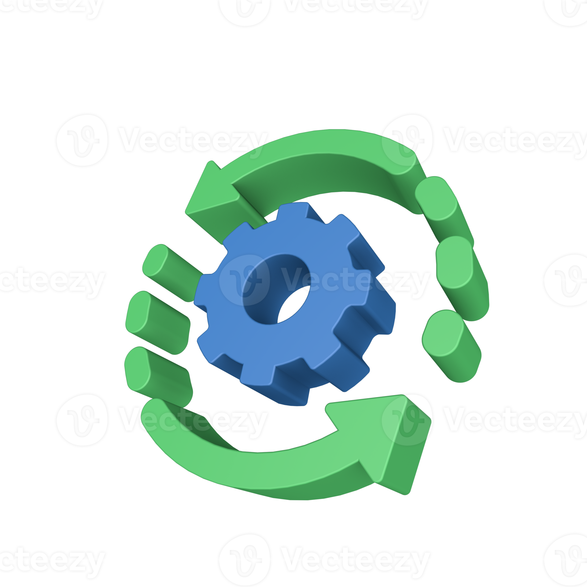3D Data Processing Icon 10063376 PNG