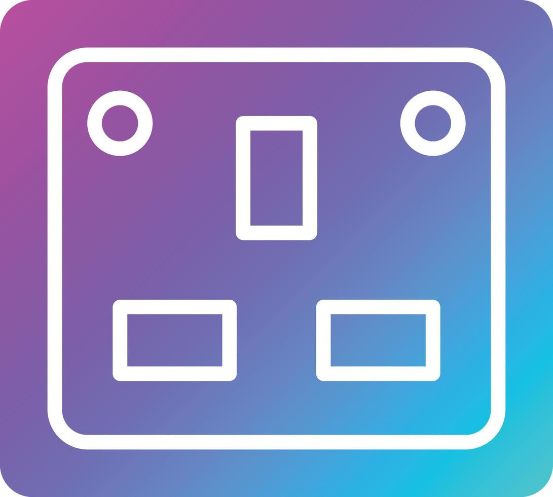 Socket Vector Icon Design Illustration 10068481 Vector Art at Vecteezy