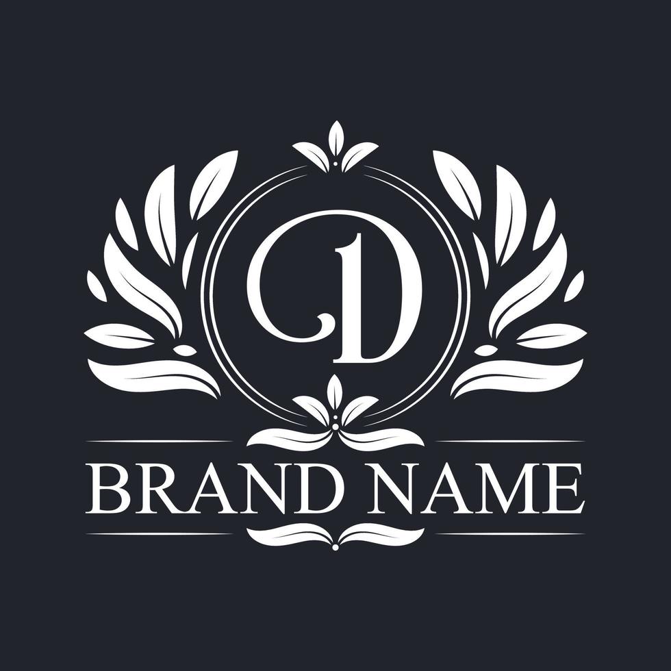 Vintage Elegant D Letter Logo Design Template 10076031 Vector Art At vintage-elegant-d-letter-logo-design-template-10076031-vector-art-at