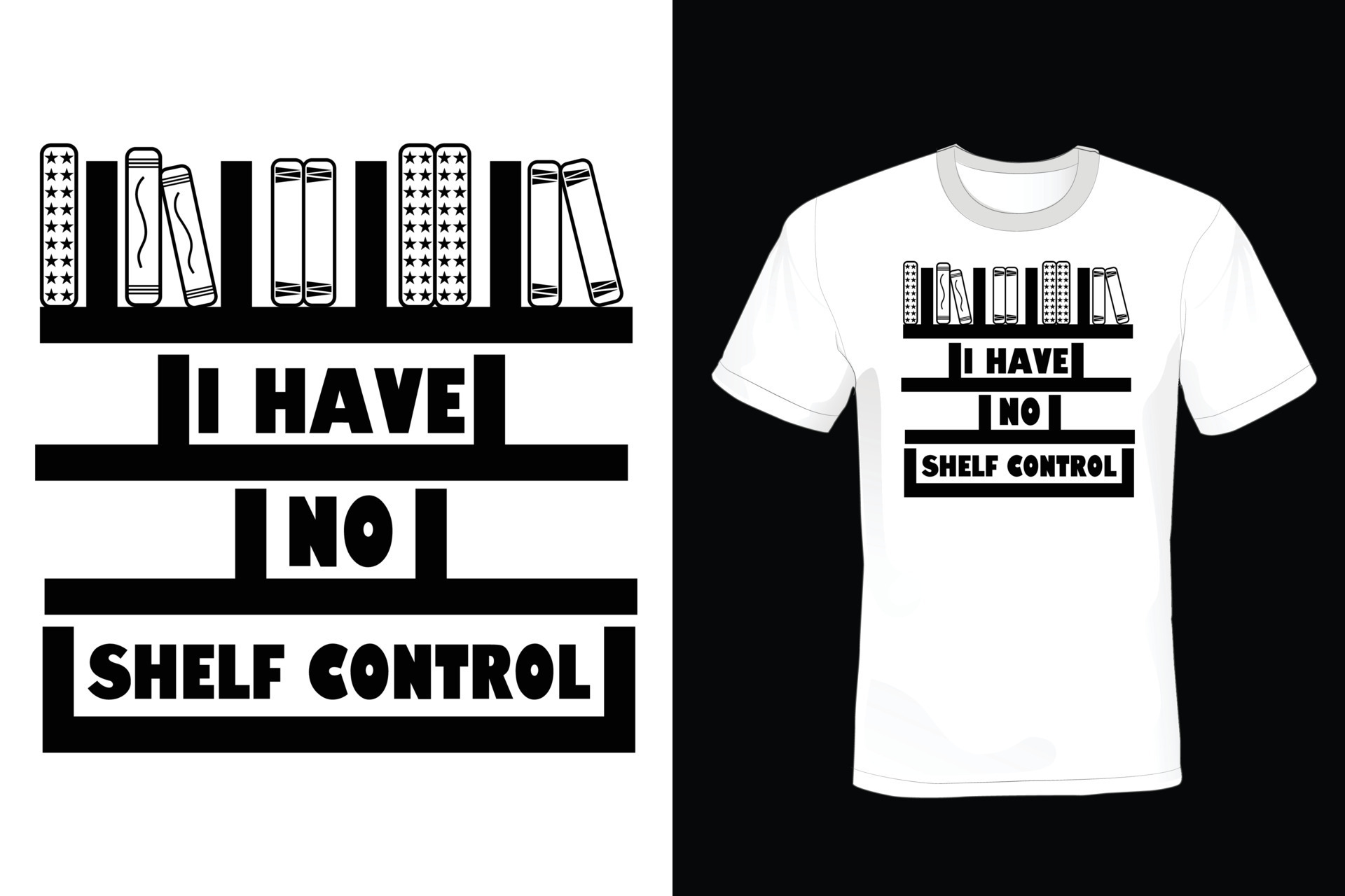 Book Lover T Shirt Design Vintage Typography 10083624 Vector Art At Vecteezy