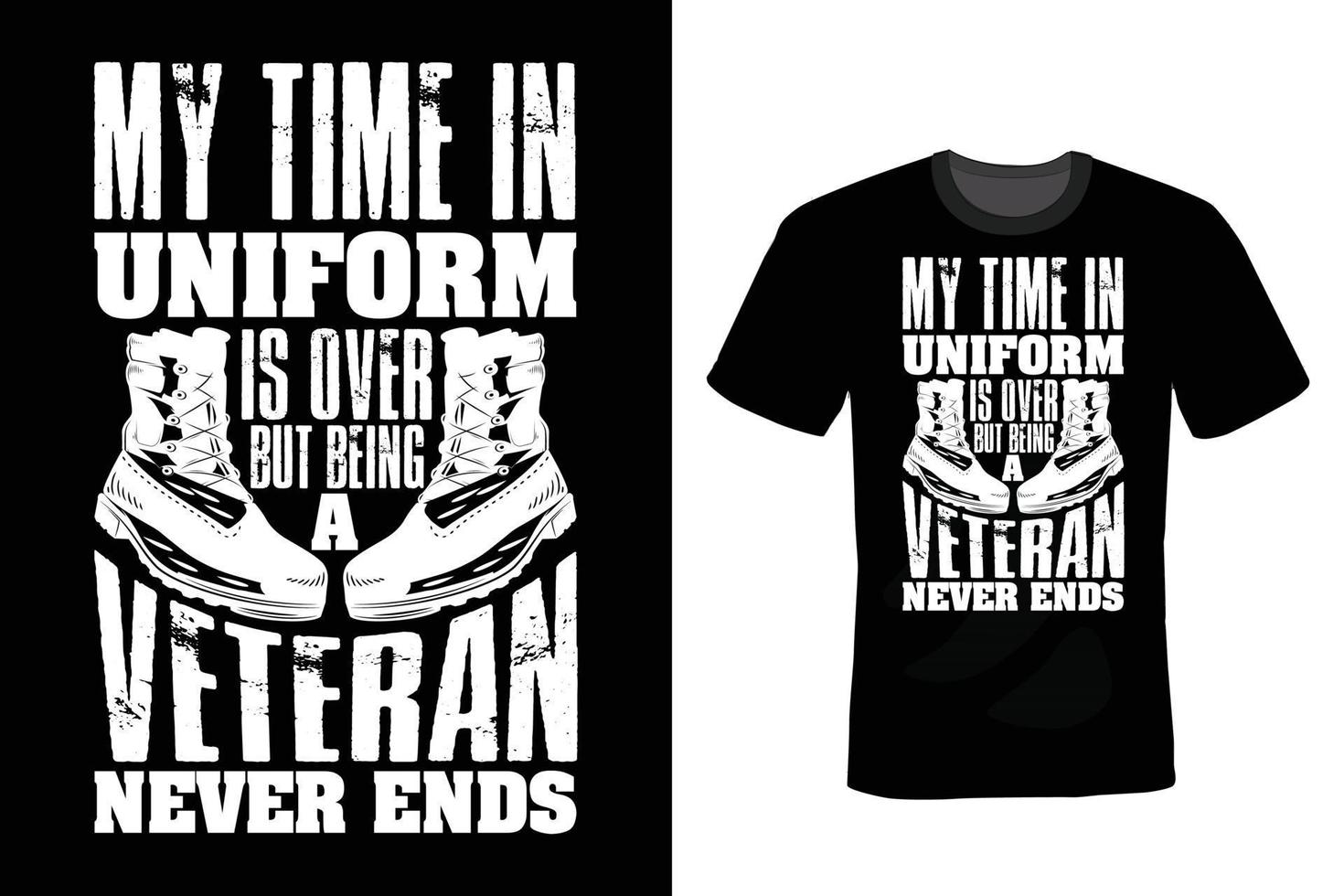 Veterans Day T Shirt Design Vintage Typography 10083843 Vector Art At