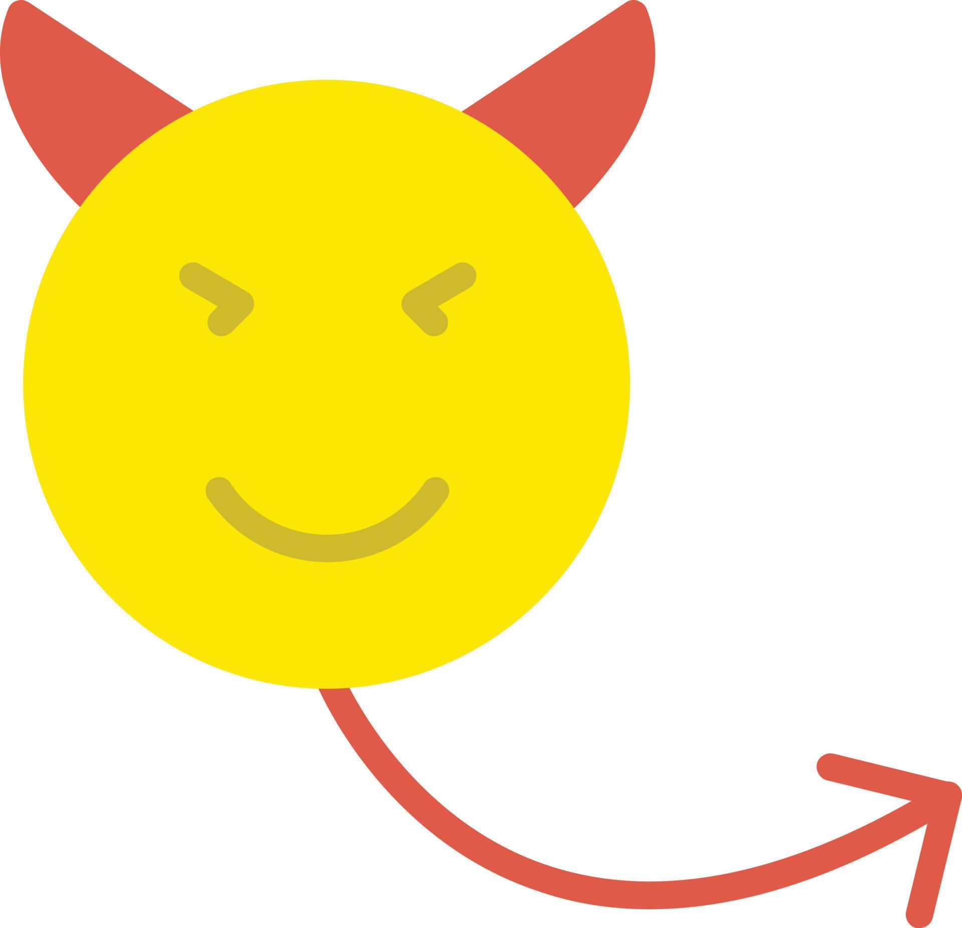 Evil Flat Icon 10085814 Vector Art at Vecteezy