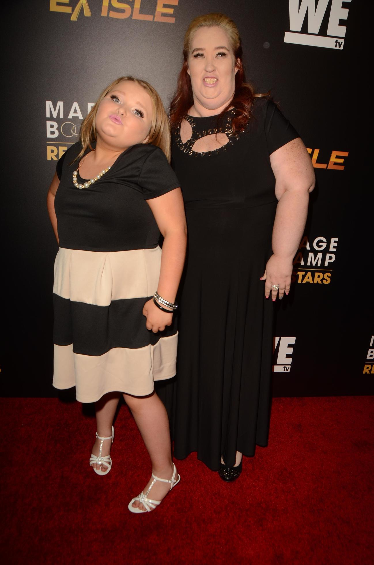 Los Angeles Nov 19 Alana Honey Boo Boo Thompson Mama June Shannon