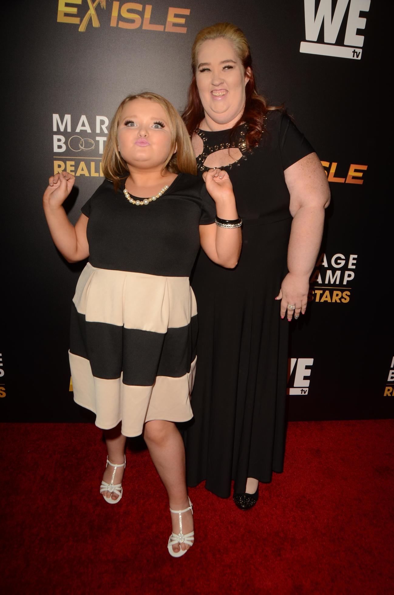 Los Angeles Nov 19 Alana Honey Boo Boo Thompson Mama June Shannon