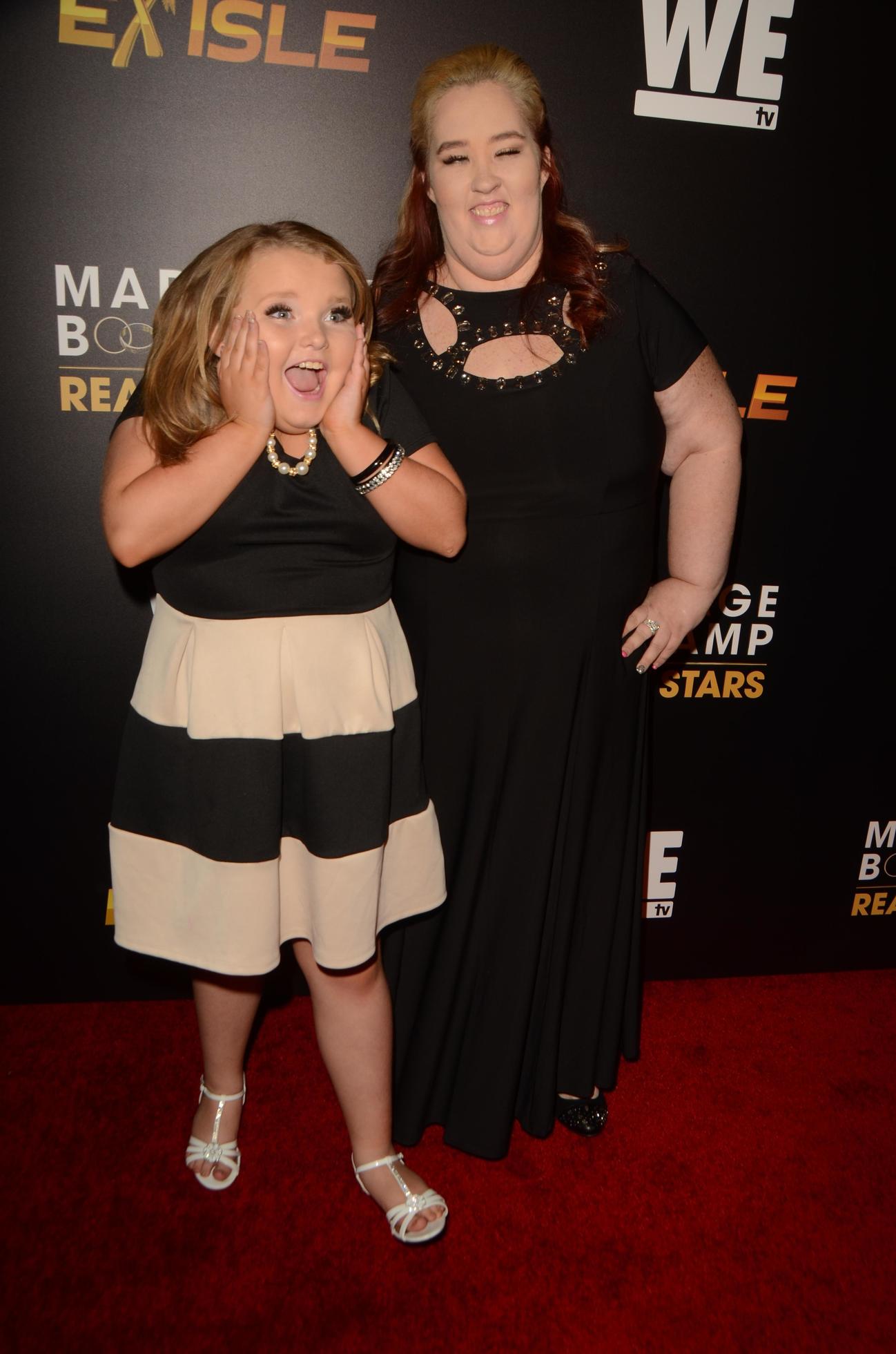 Los Angeles Nov 19 Alana Honey Boo Boo Thompson Mama June Shannon