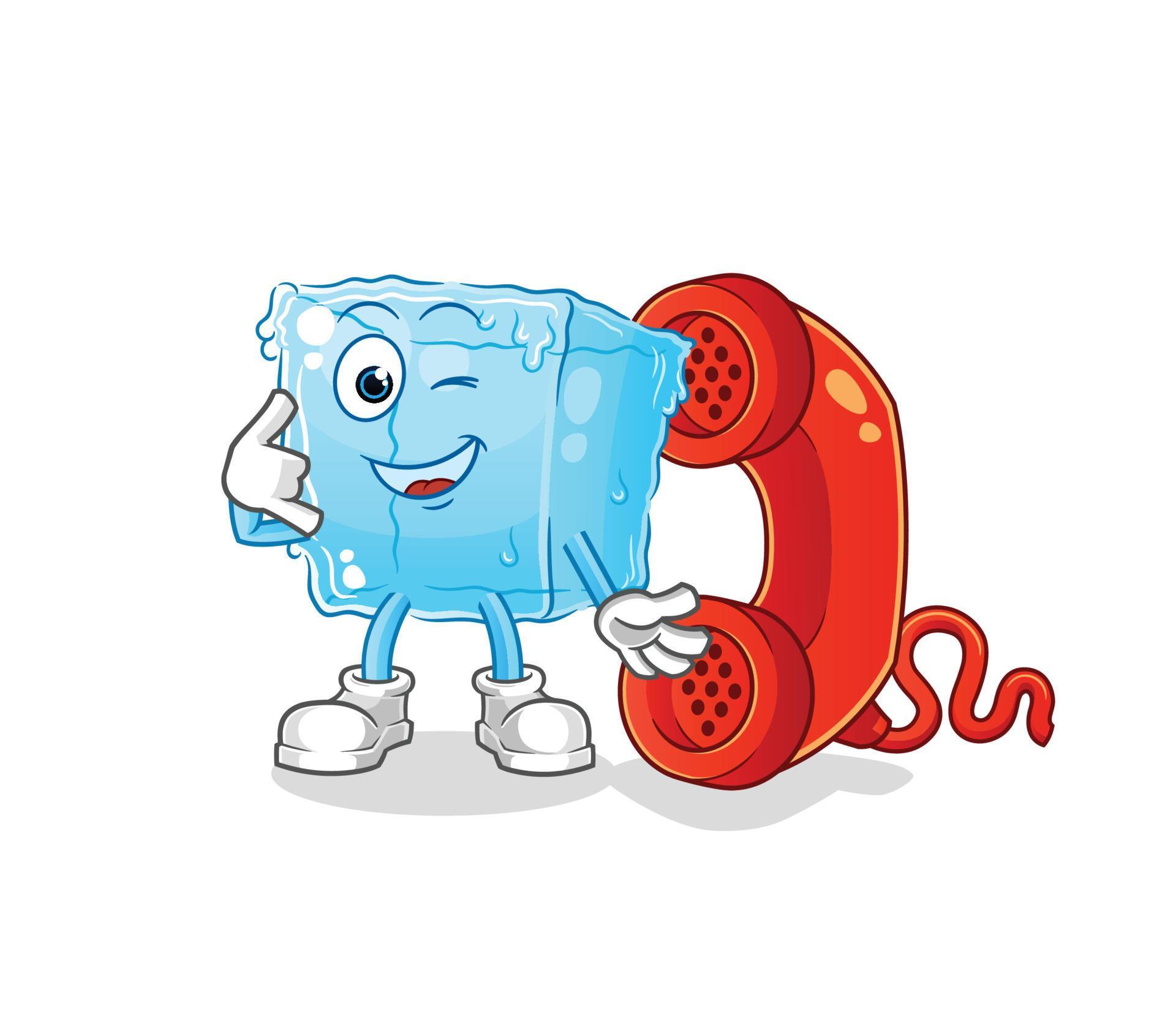 Ice Cube Cartoon Vector 10105429 Vector Art At Vecteezy