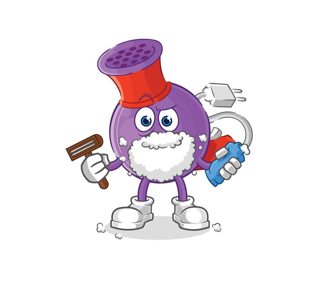 Hair Dryer Cartoon Vector 10105503 Vector Art At Vecteezy