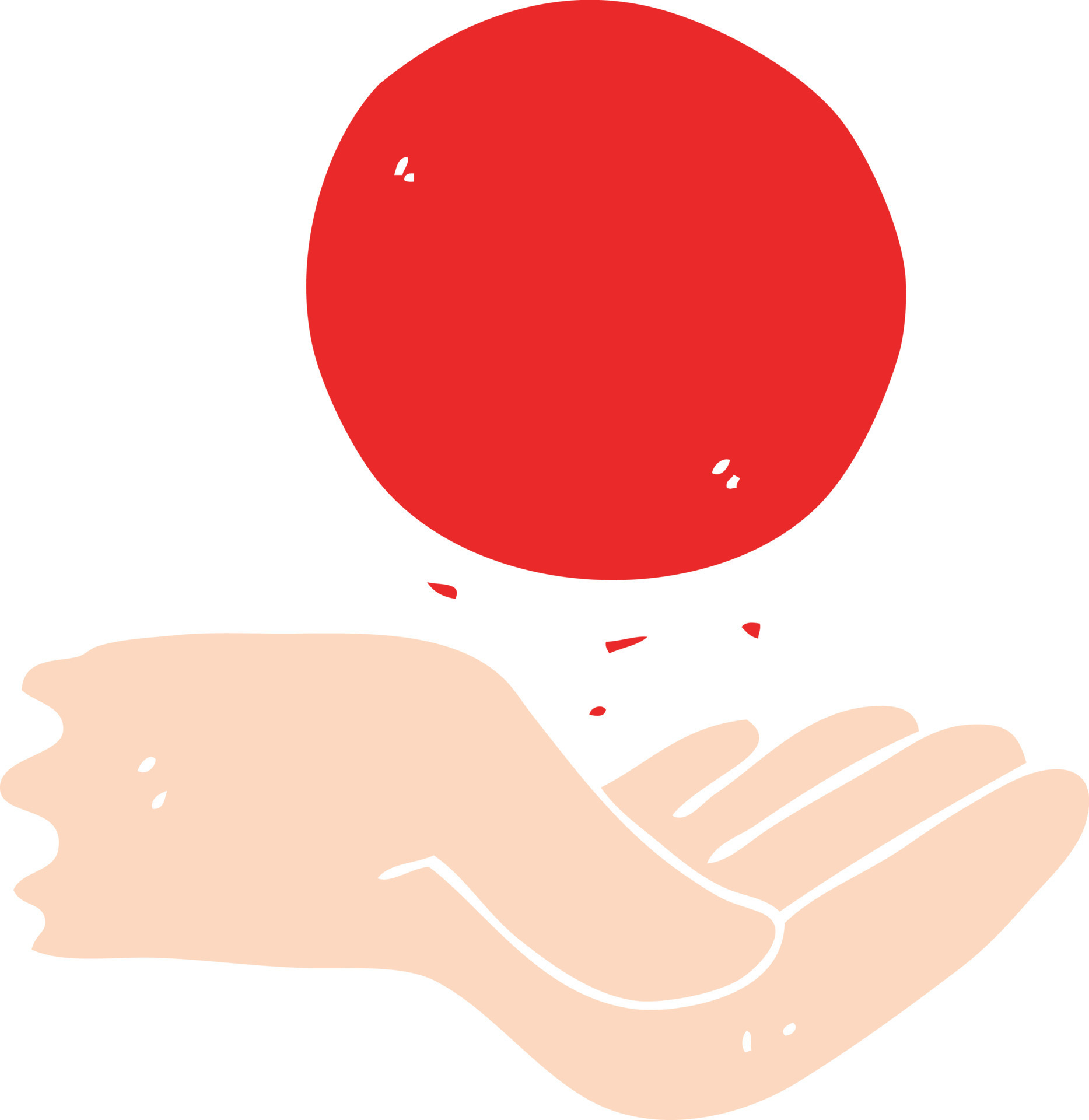 flat color illustration of a cartoon hand throwing ball 10113217 Vector ... flat color illustration of a cartoon hand throwing ball 10113217 Vector ...