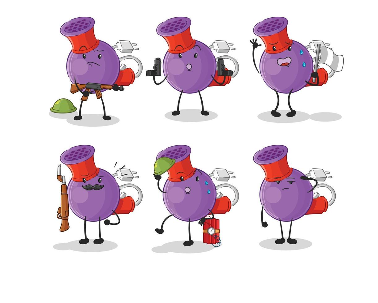Hair Dryer Cartoon Vector 10121114 Vector Art At Vecteezy