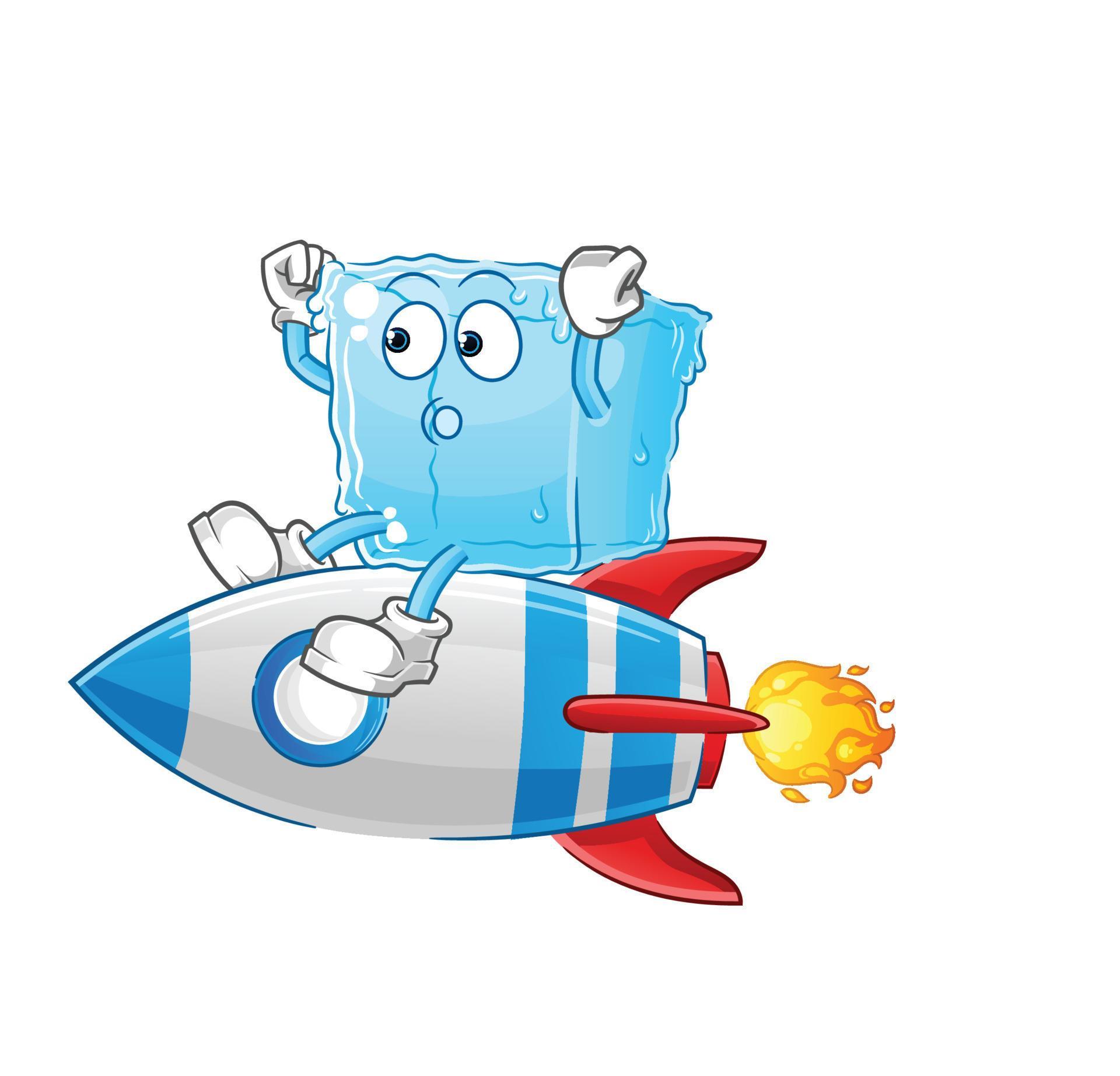 Ice Cube Cartoon Vector 10121463 Vector Art At Vecteezy