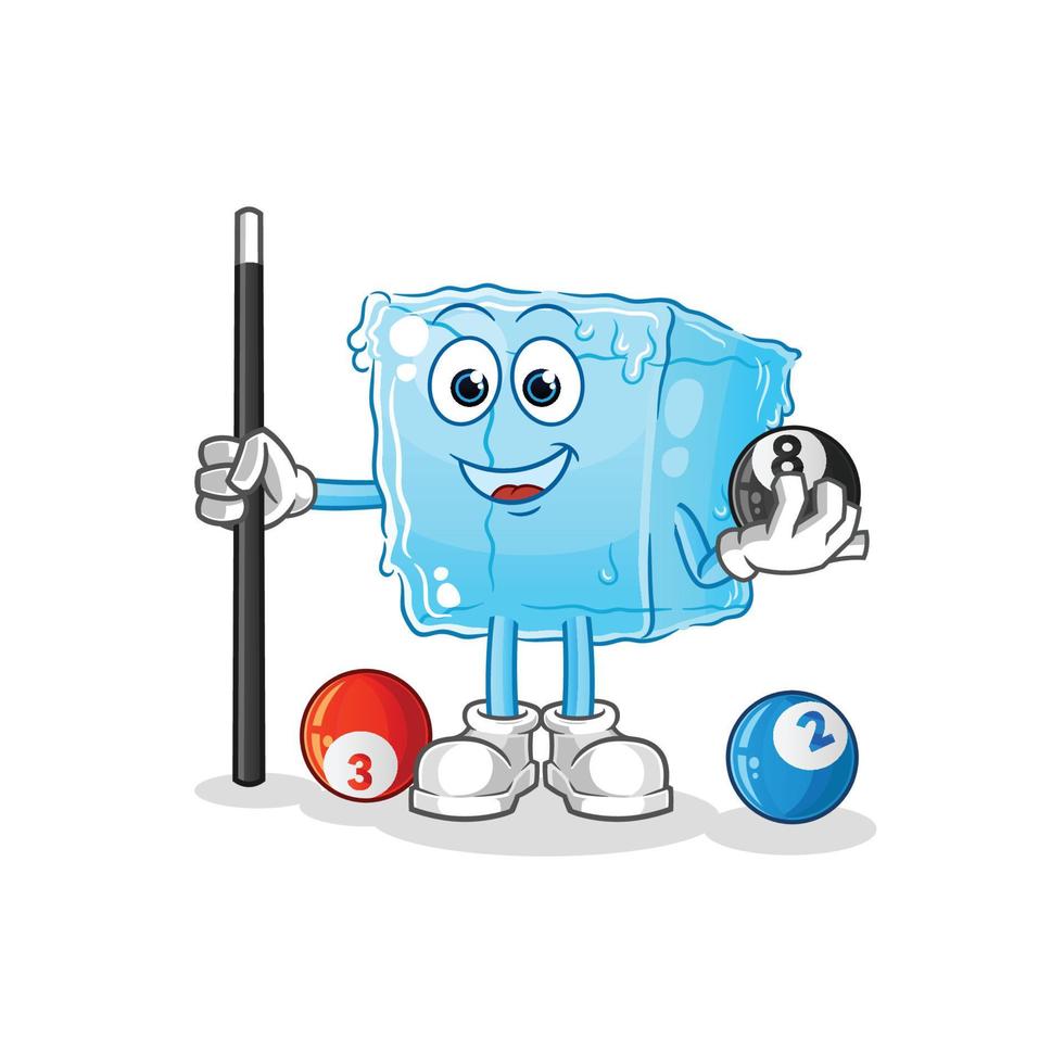 Ice Cube Character Vector 10132763 Vector Art At Vecteezy
